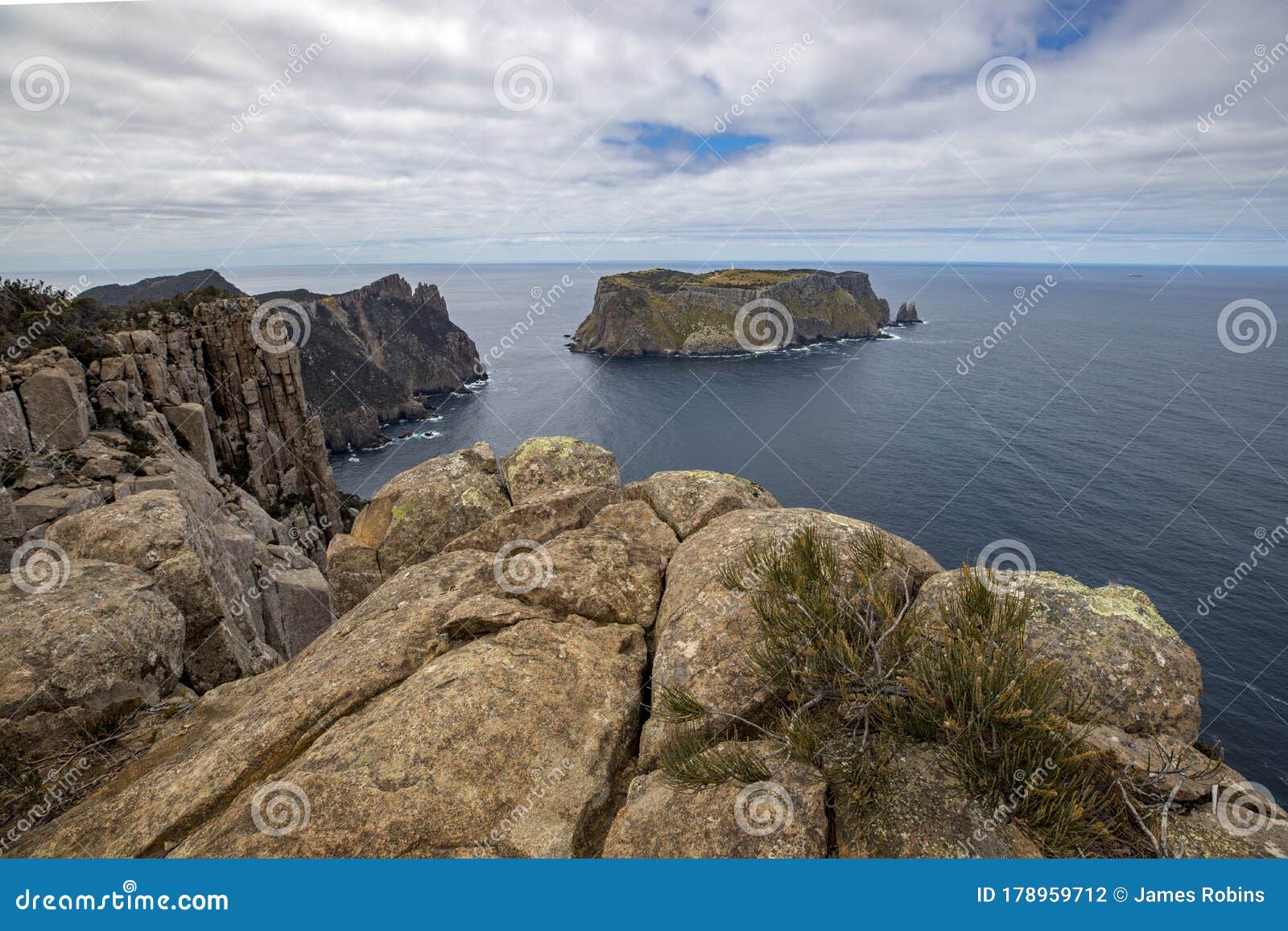 Tasman Island stock photo. Image of bush, penninsula - 178959712