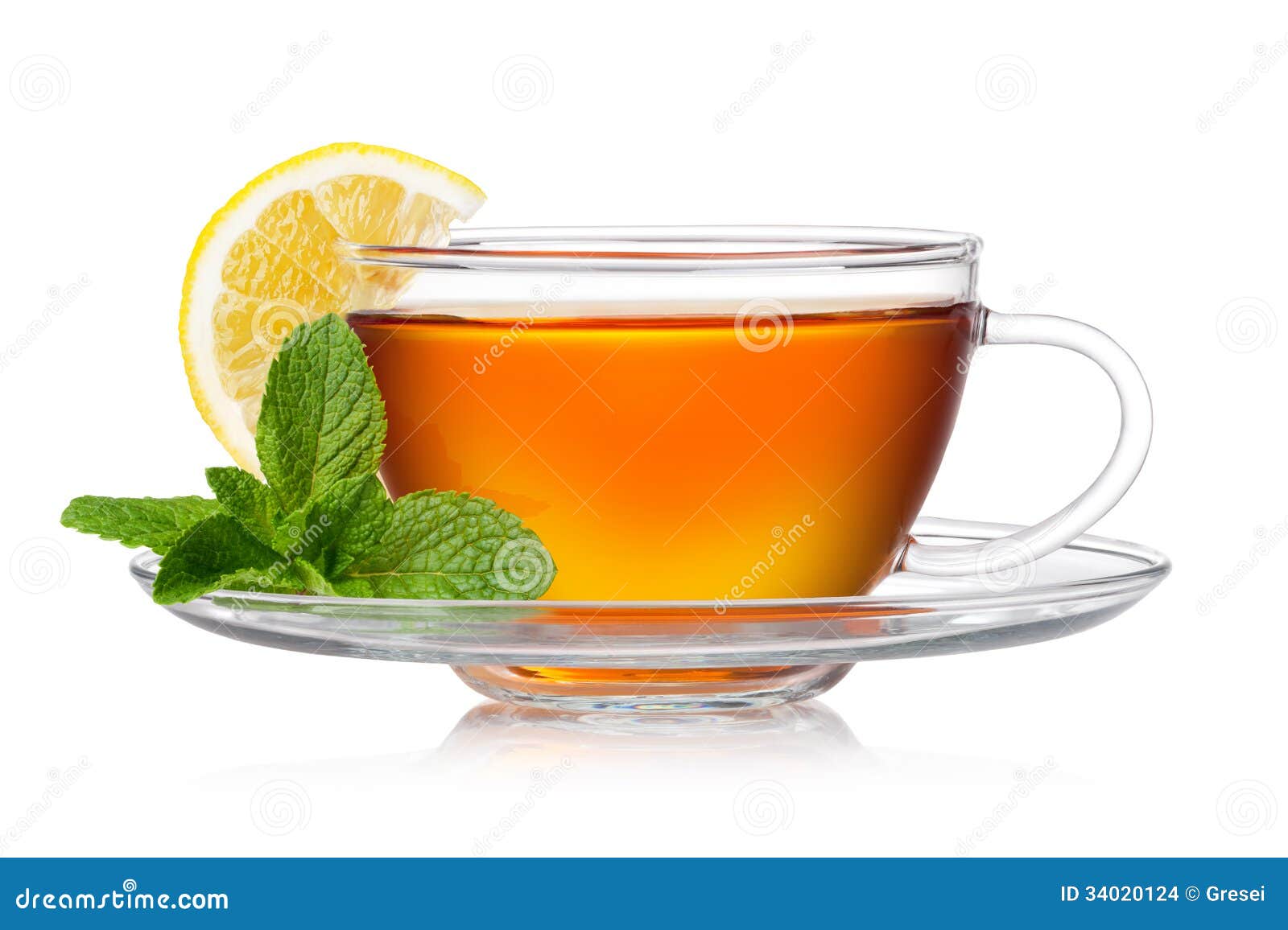 Tasse Tee stockfoto. Bild von warm, zitrone, schüssel - 34020124