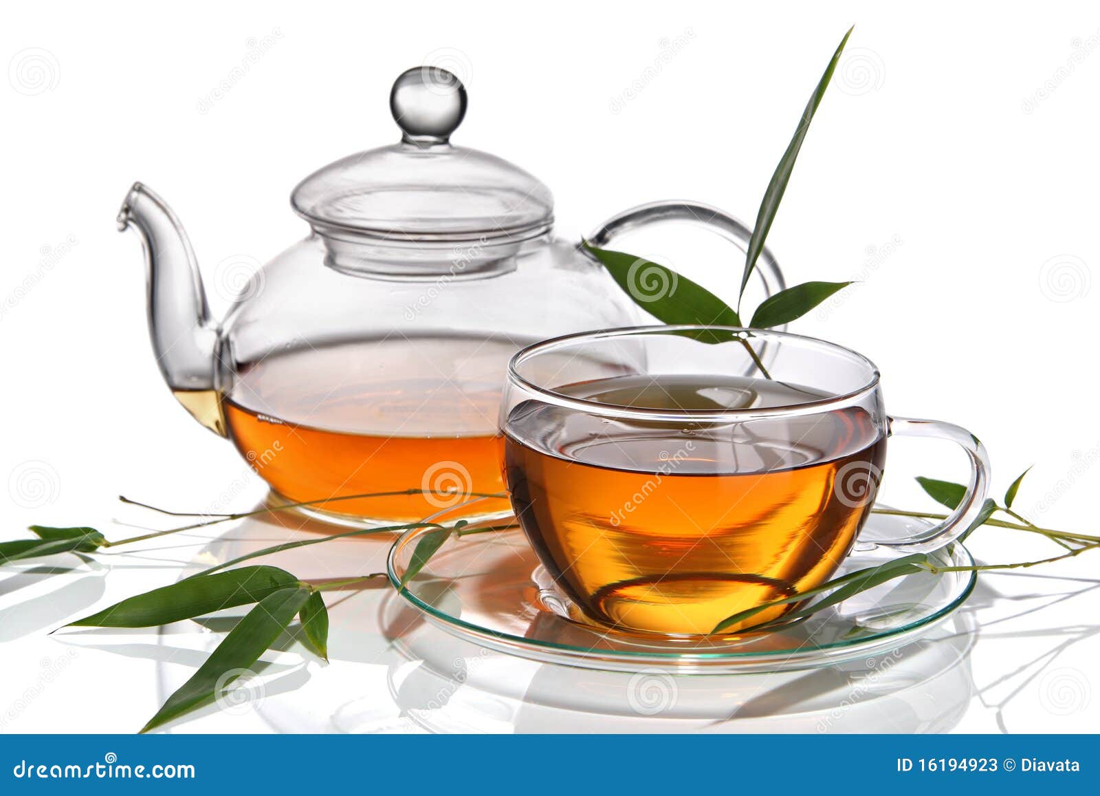 Tasse Tee Mit Teekanne Stockfotos - Bild: 16194923