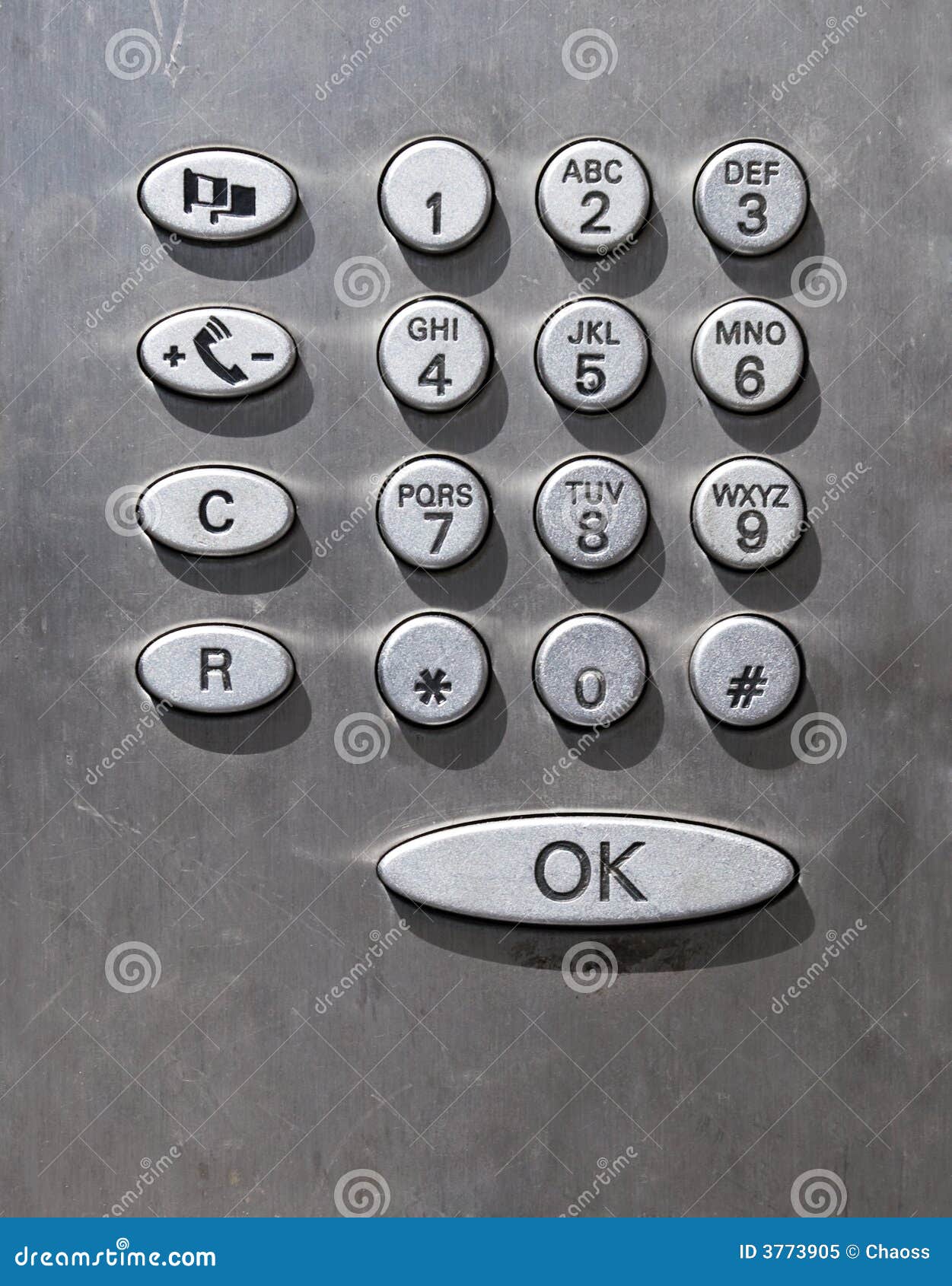 Tastatur Des Allgemeinen Telefons Stockbild - Bild von stellen ...