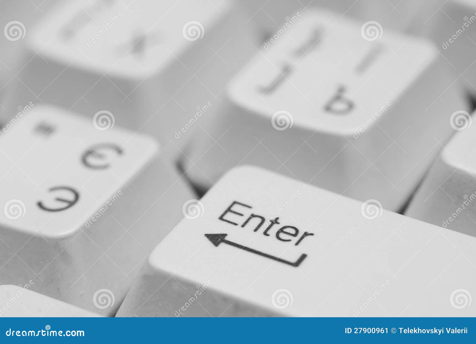 Tastatur ENTER-Taste stockbild. Bild von beiträge, kommunizieren - 27900961