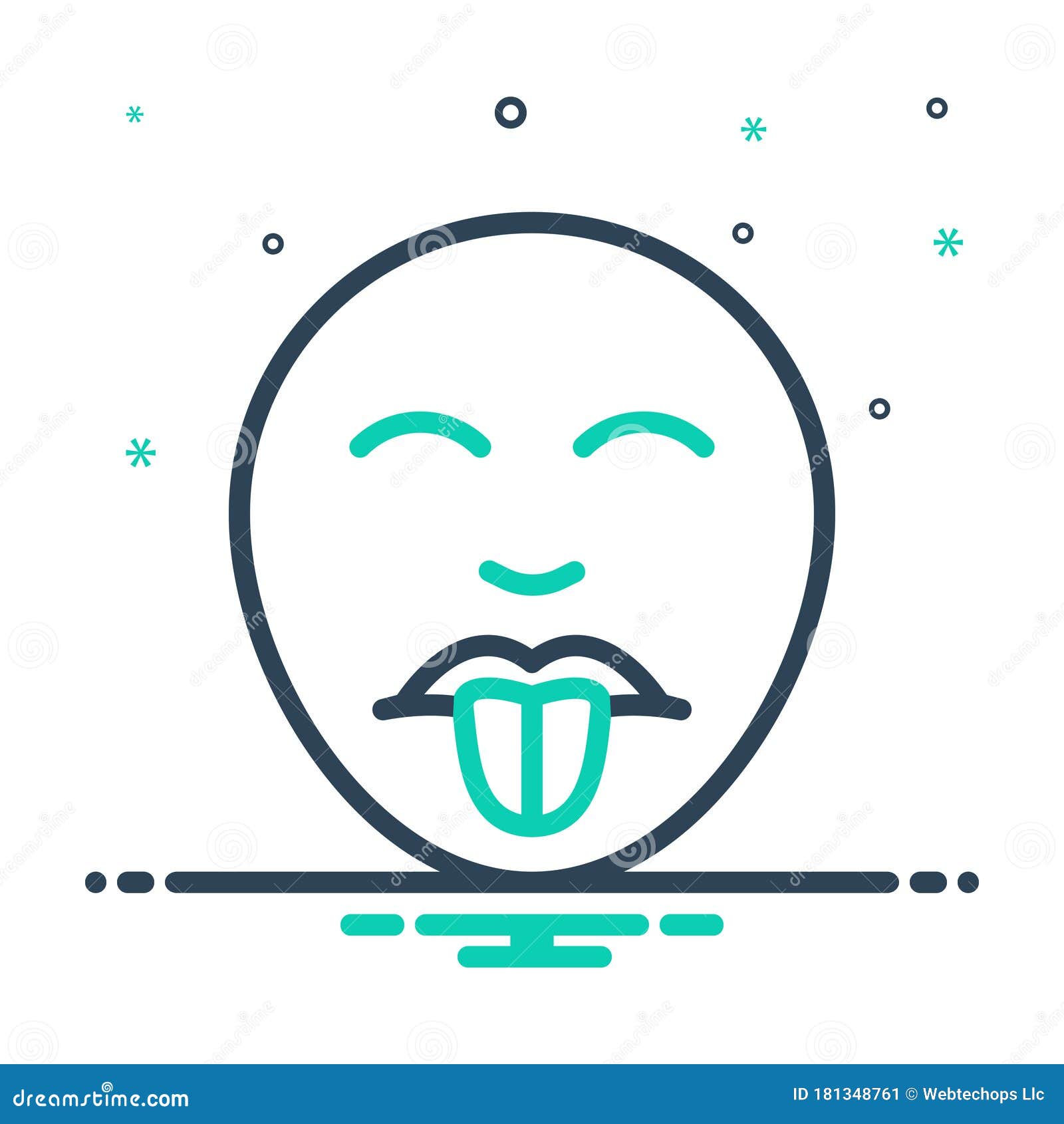 Mix Icon for Taste, Relish and Savor Stock Vector - Illustration of ...