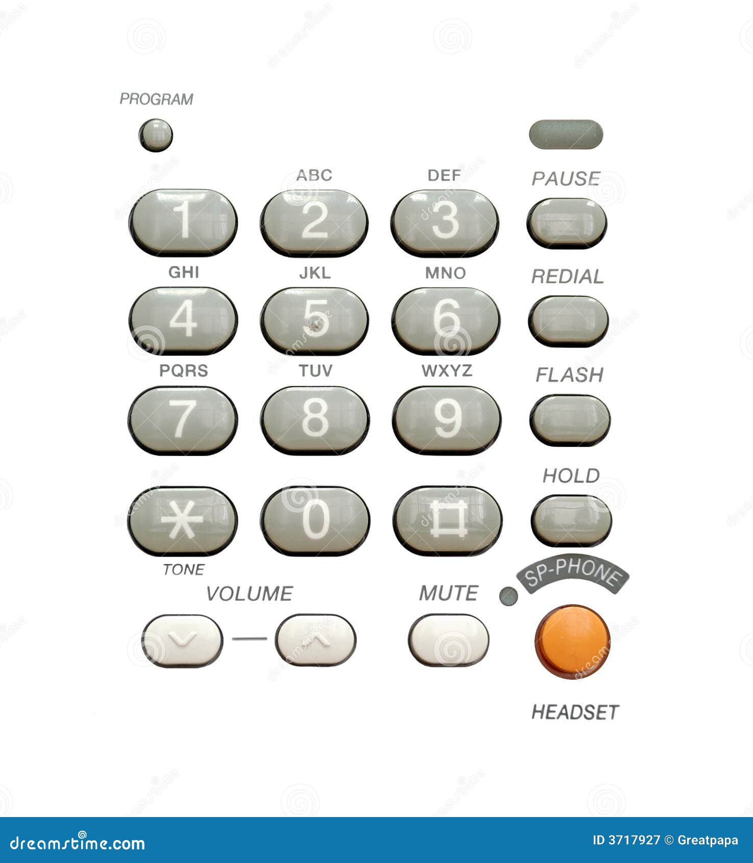 Tastiera del telefono immagine stock. Immagine di numero - 3717927