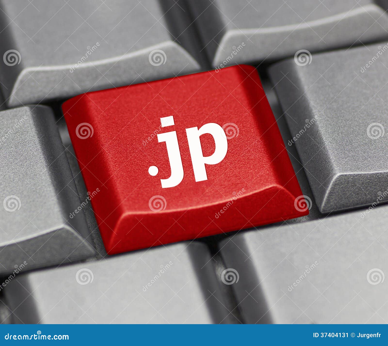 Tasto Del Computer - Suffisso Di Internet Del Giappone Immagine Stock ...