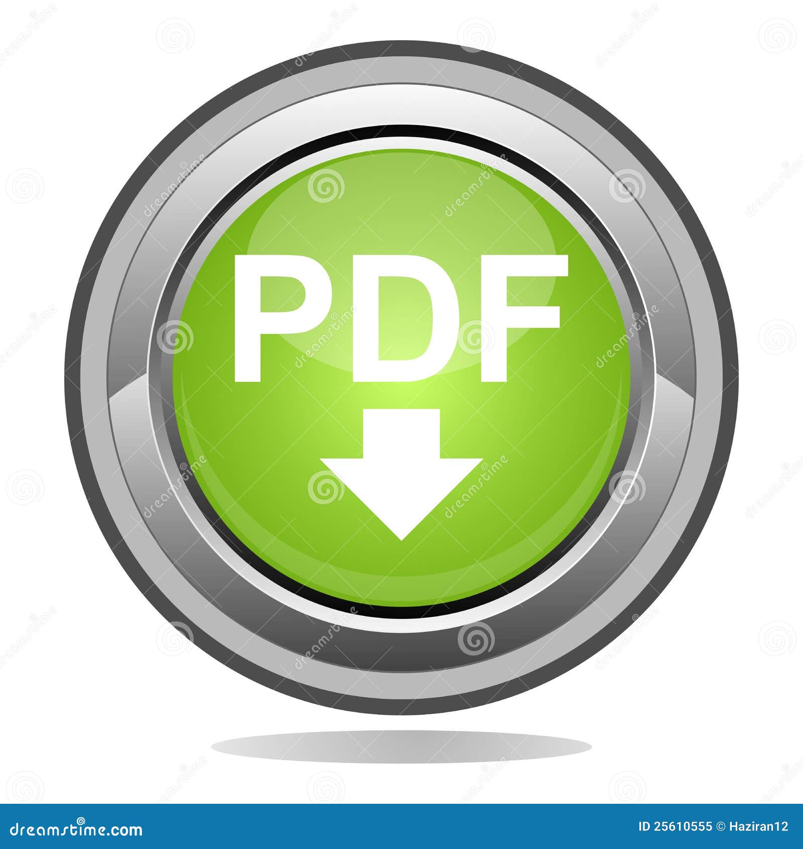 Tasto del pdf illustrazione di stock. Illustrazione di scaricare - 25610555