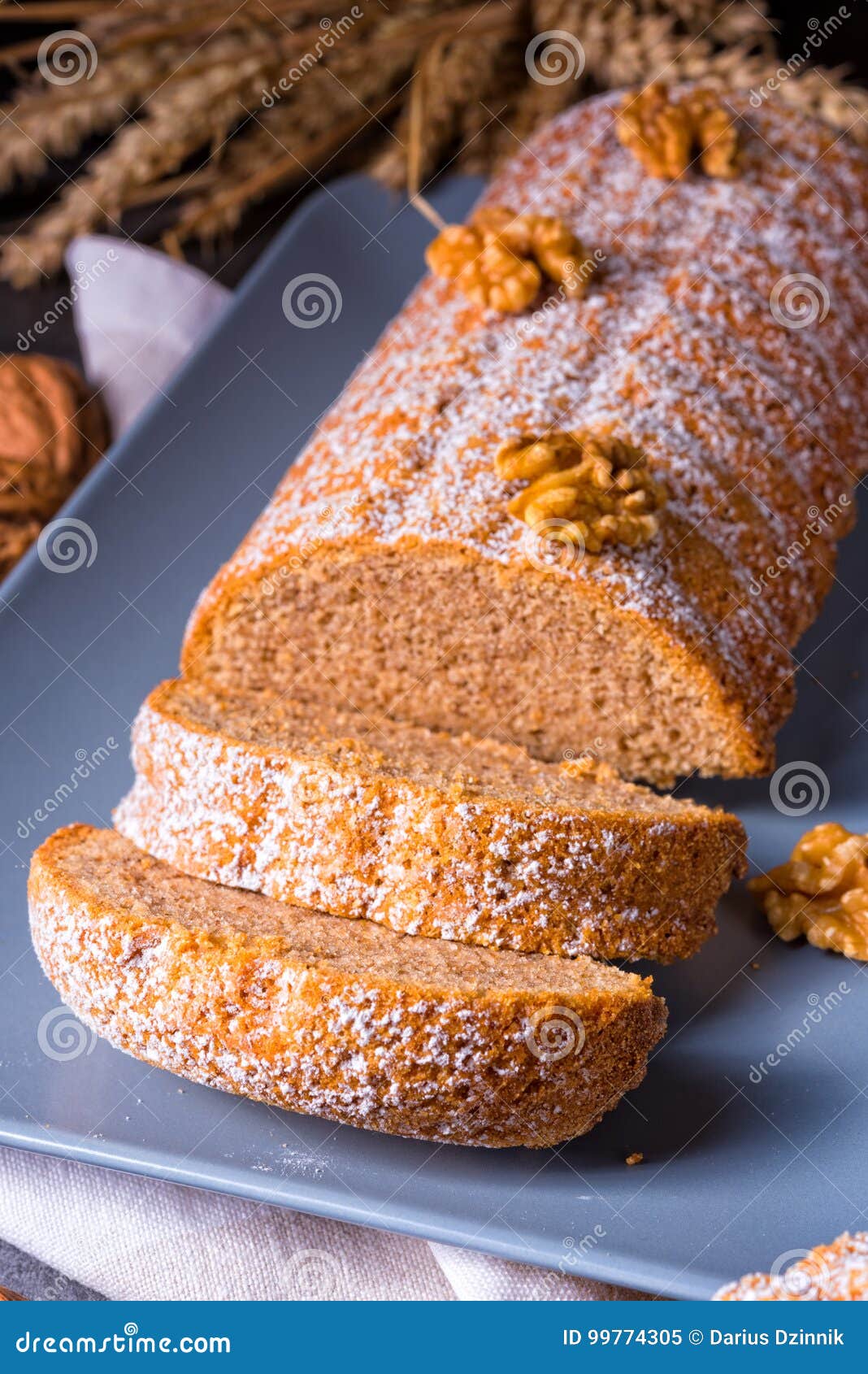 Amaranth cake gluten free stock image. Image of exotic - 99774305
