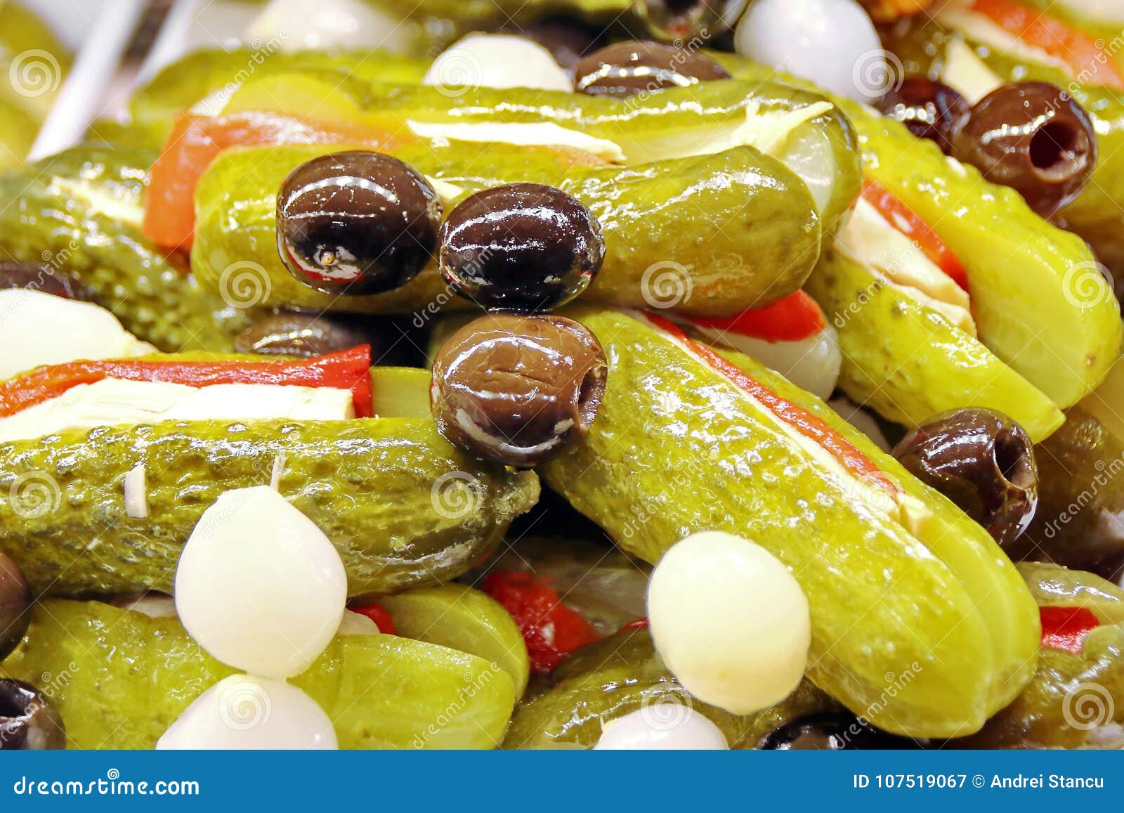 Pickles stock image. Image of appetizer, healthy, cucumber - 107519067