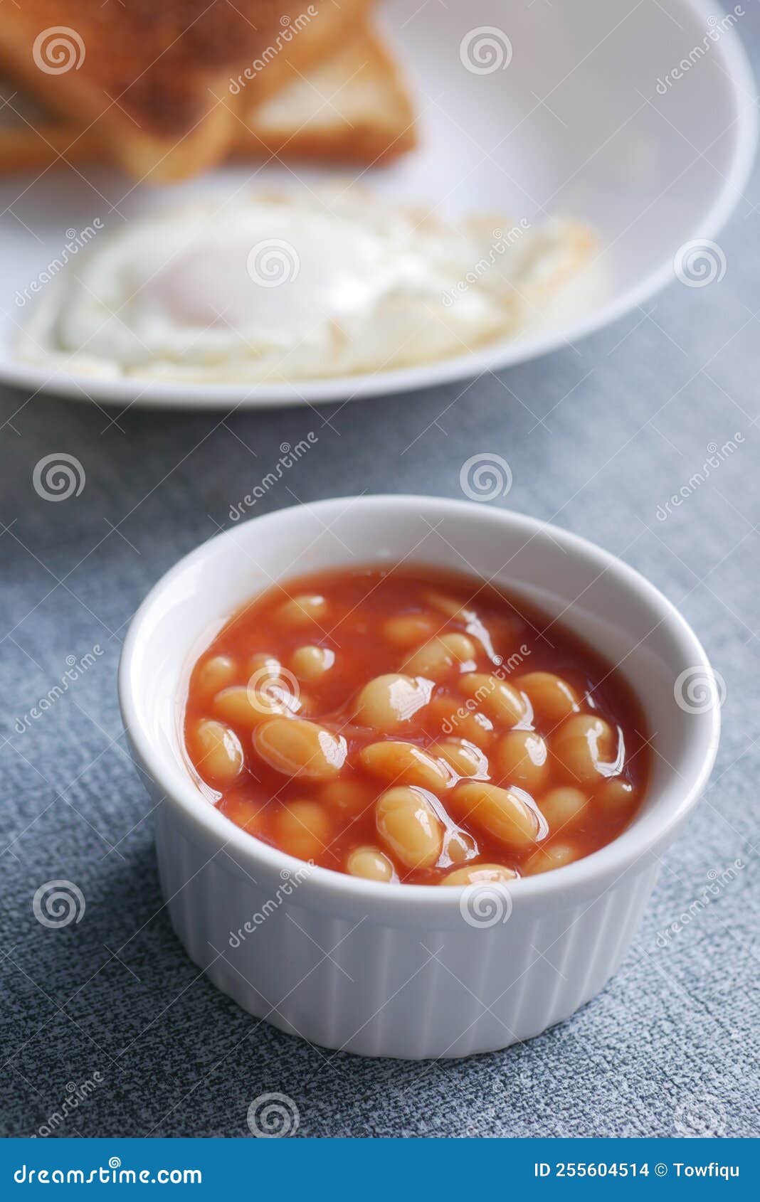 Tasty Baked Beans in a Bowl on Table Stock Photo - Image of diet ...