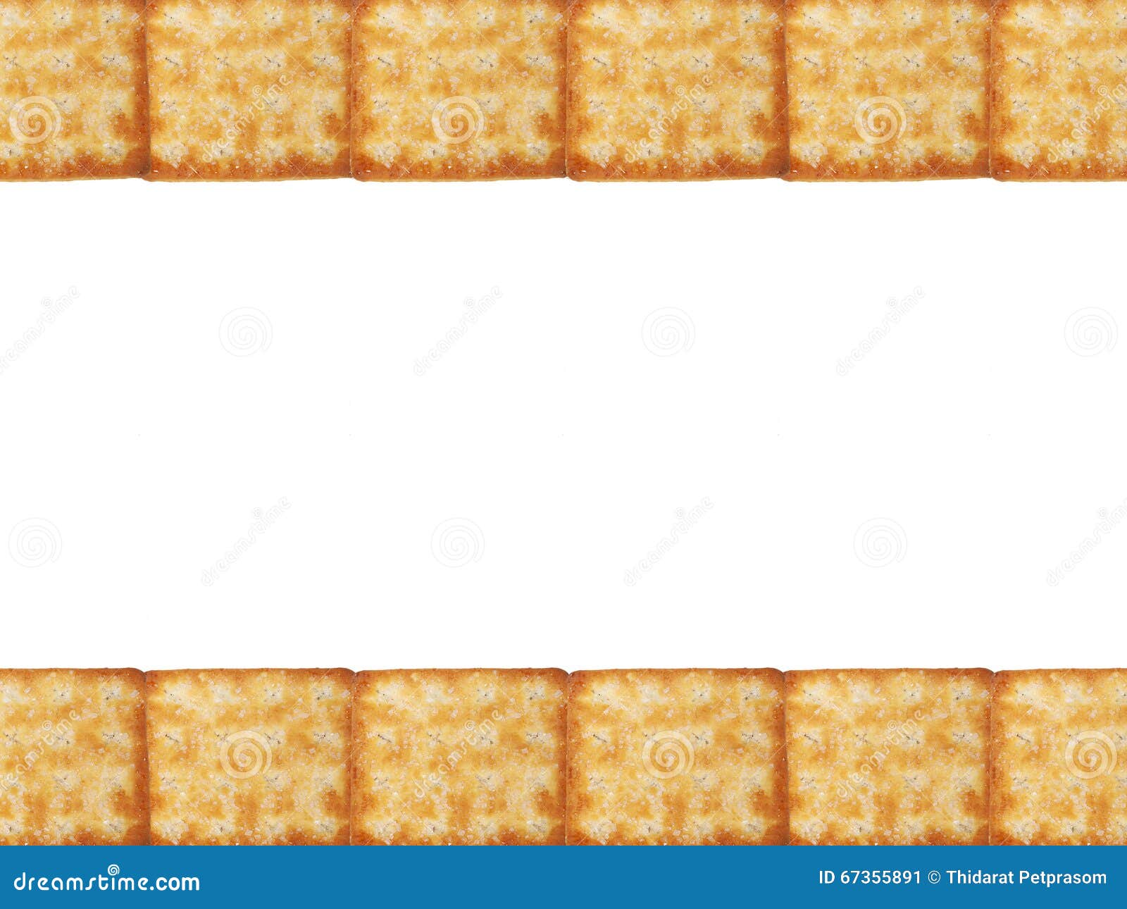 Tasty Biscuits Texture Closeup Details Row Pattern in Top and Bottom ...