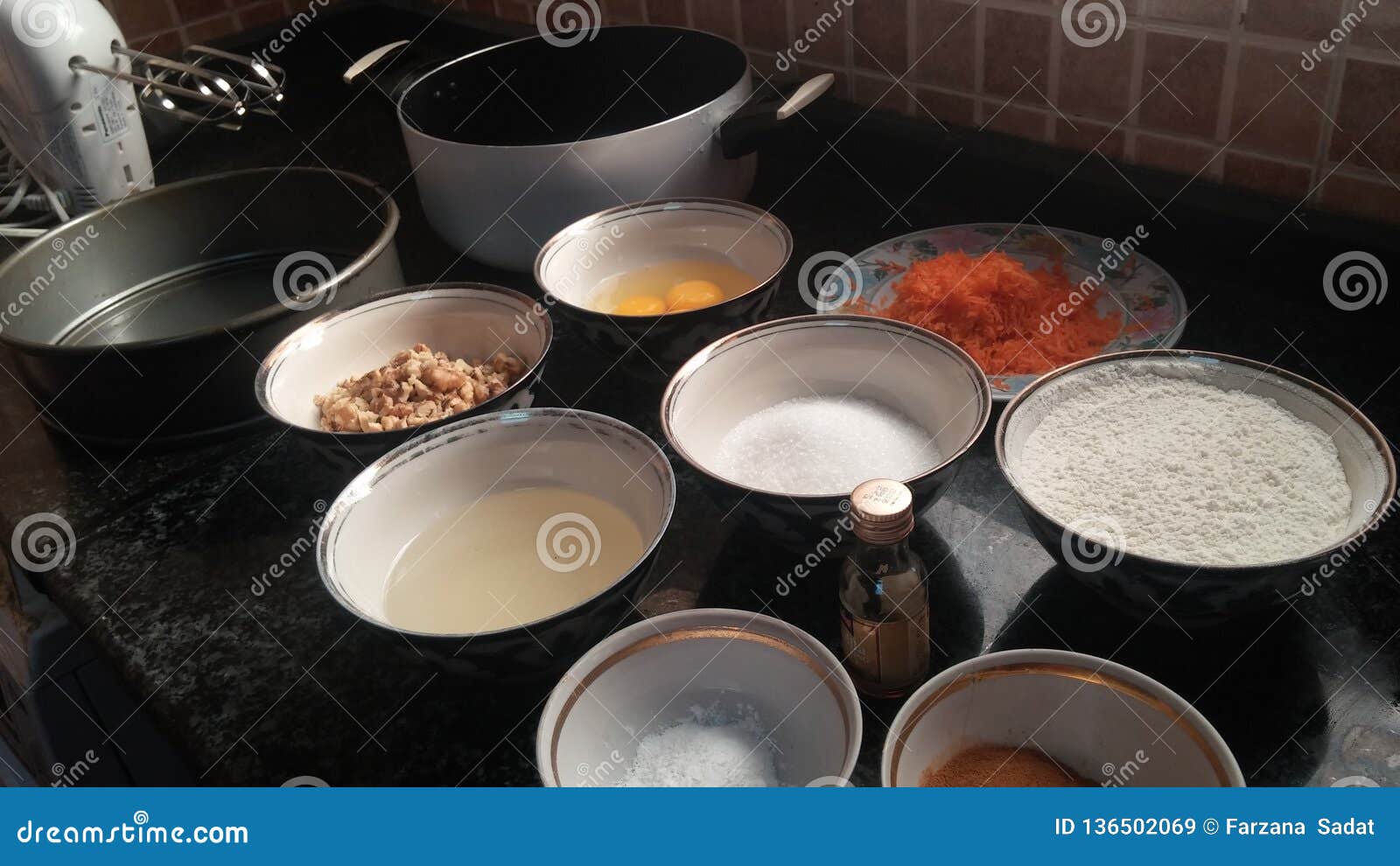 Making cake stock image. Image of eggs, cake, mixing - 136502069