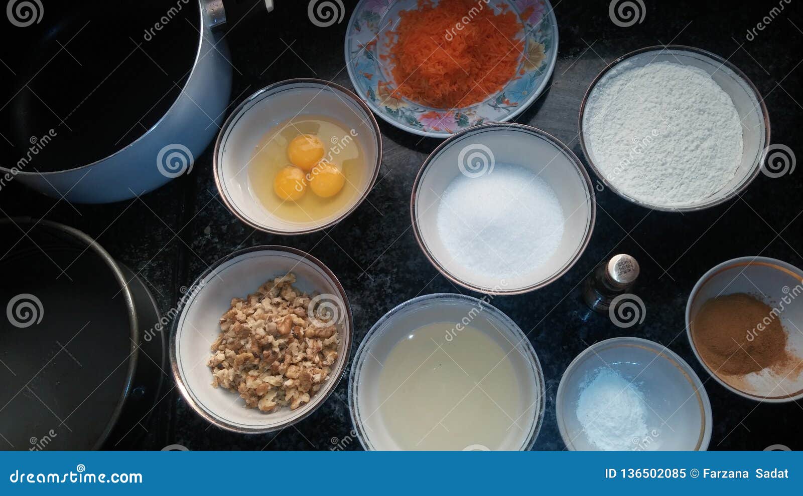 Making cake stock image. Image of batter, eating, cinnamon - 136502085