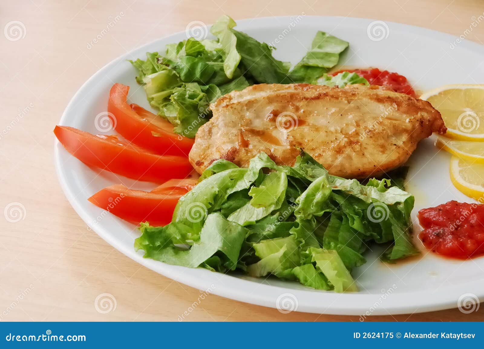 Tasty chicken stock image. Image of fresh, dish, snack - 2624175