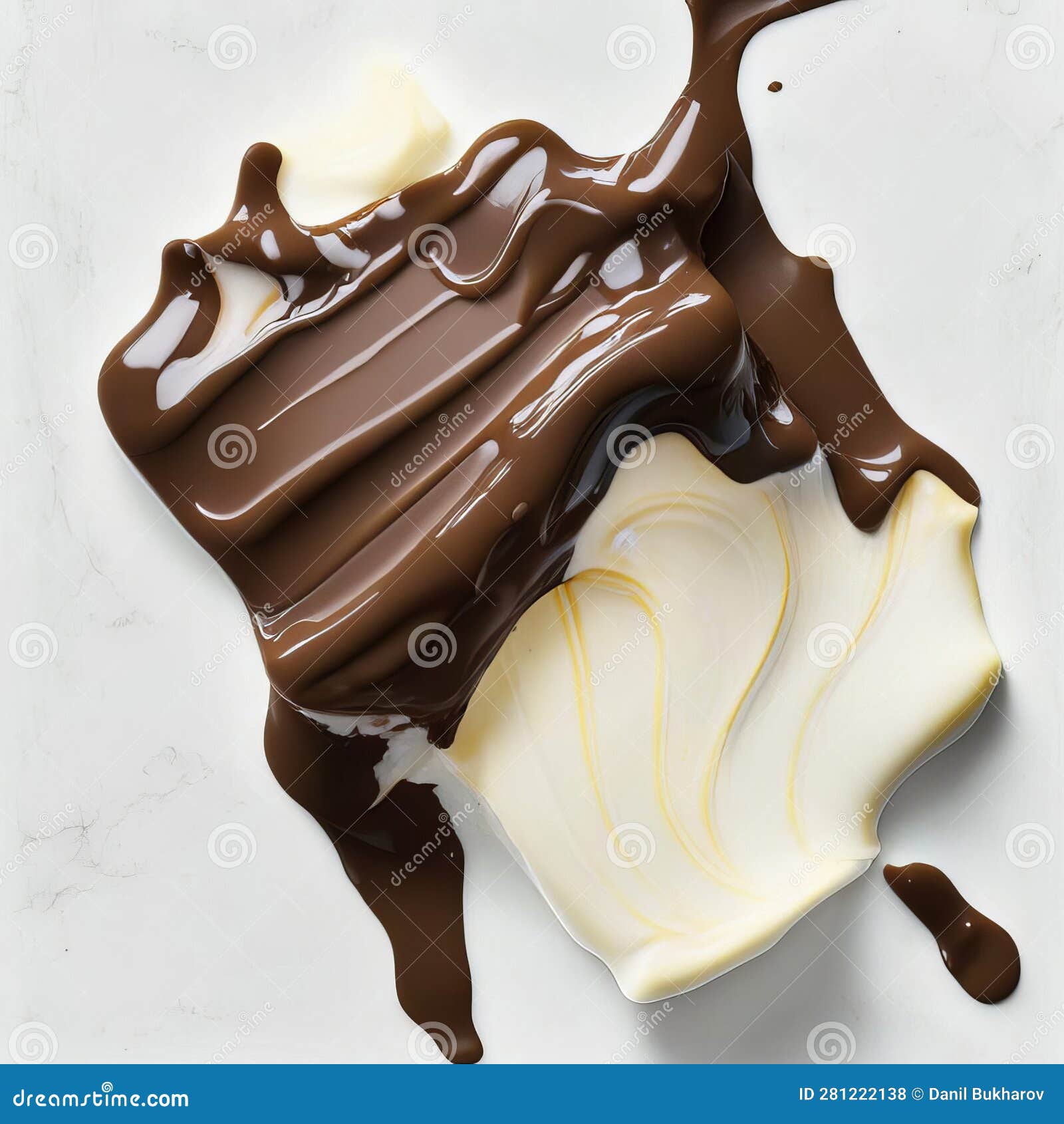 Tasty chocolate fantasy. stock illustration. Illustration of delicious ...