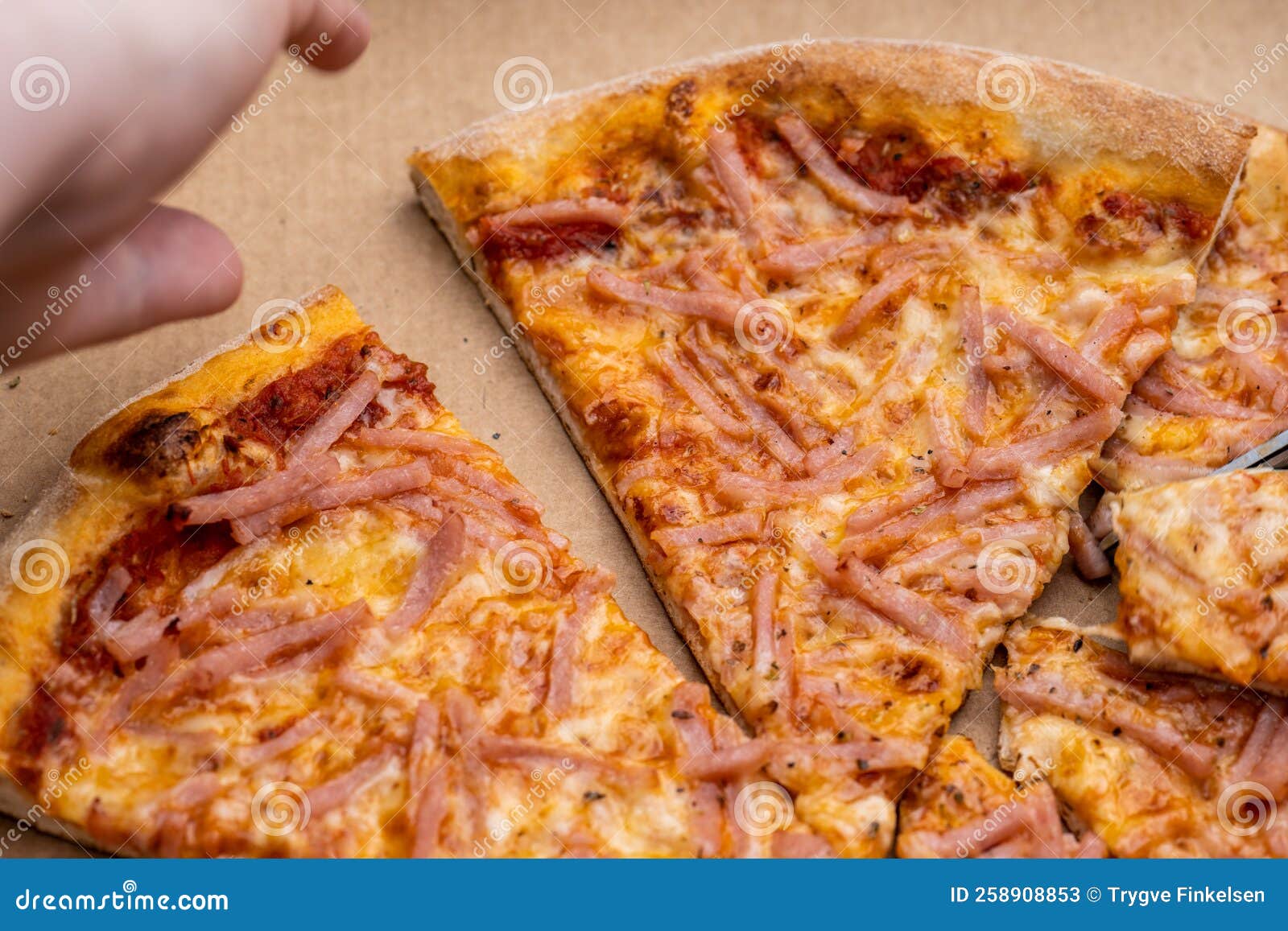 Tasty Closeup of a Smoking Hot Pizza.. Stock Image - Image of closeup ...