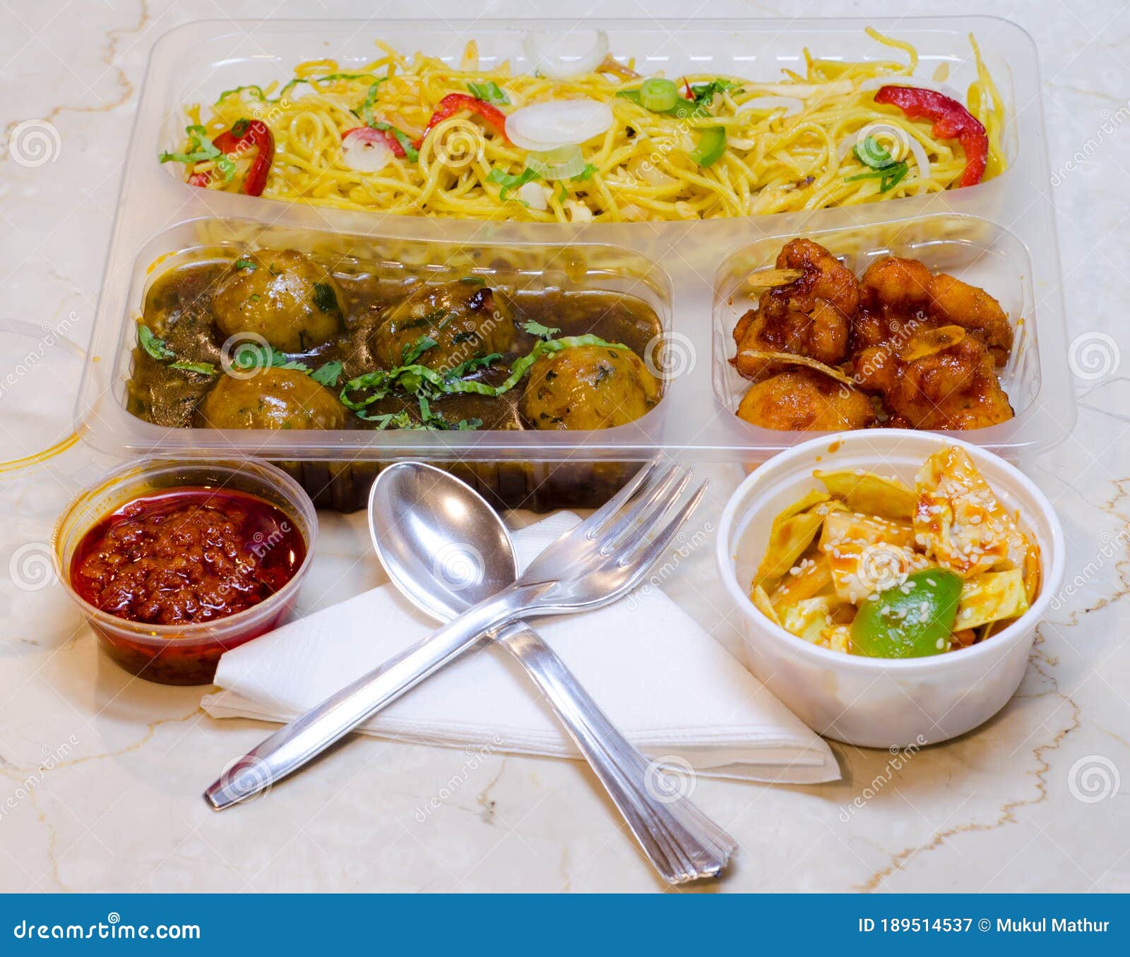 Tasty Complete Meal with Great Presentation Stock Image - Image of ...