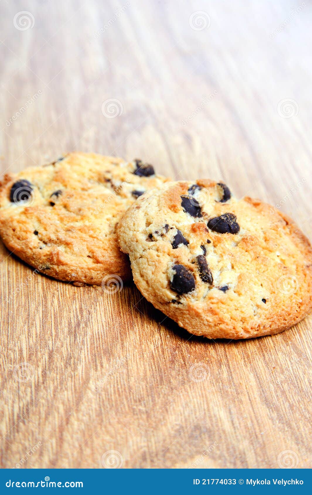 Tasty cookies stock image. Image of nutrition, chip, food - 21774033