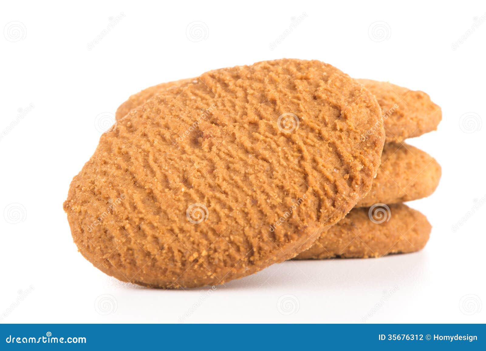 Tasty cookies stock photo. Image of gourmet, baked, isolated - 35676312