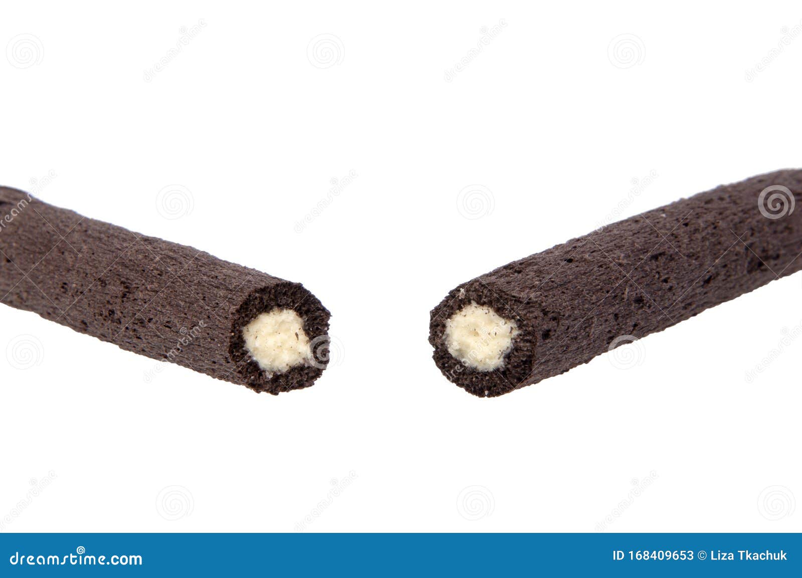 Tasty Crispy Cacao Sticks Isolated on the White 库存图片 - 图片 包括有 感激的, 酥脆 ...