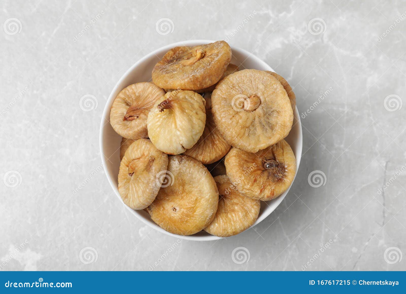 Tasty Dried Figs on Light Grey Table Stock Image - Image of food ...