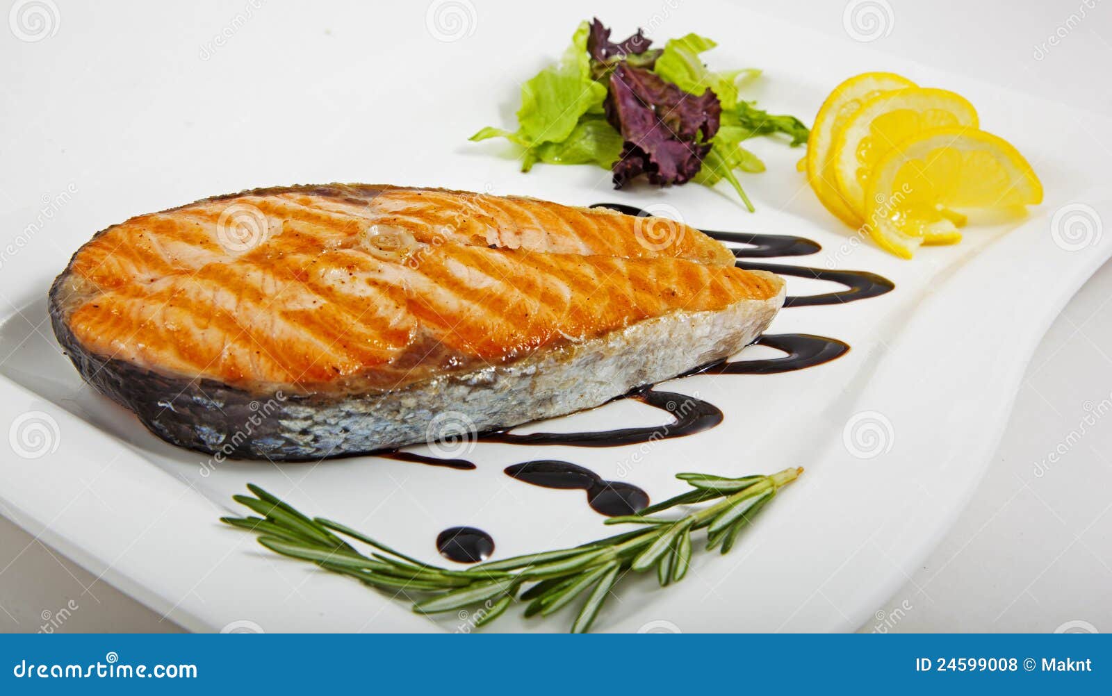 Tasty fish with vegetables stock photo. Image of yellow - 24599008