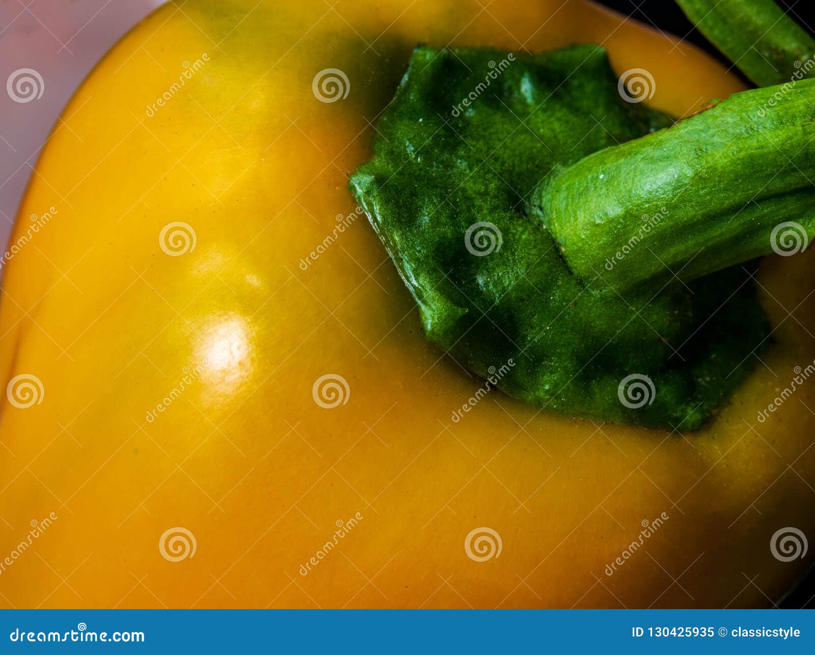Tasty Fresh Bell Pepper Close Up Stock Image - Image of nutrition ...