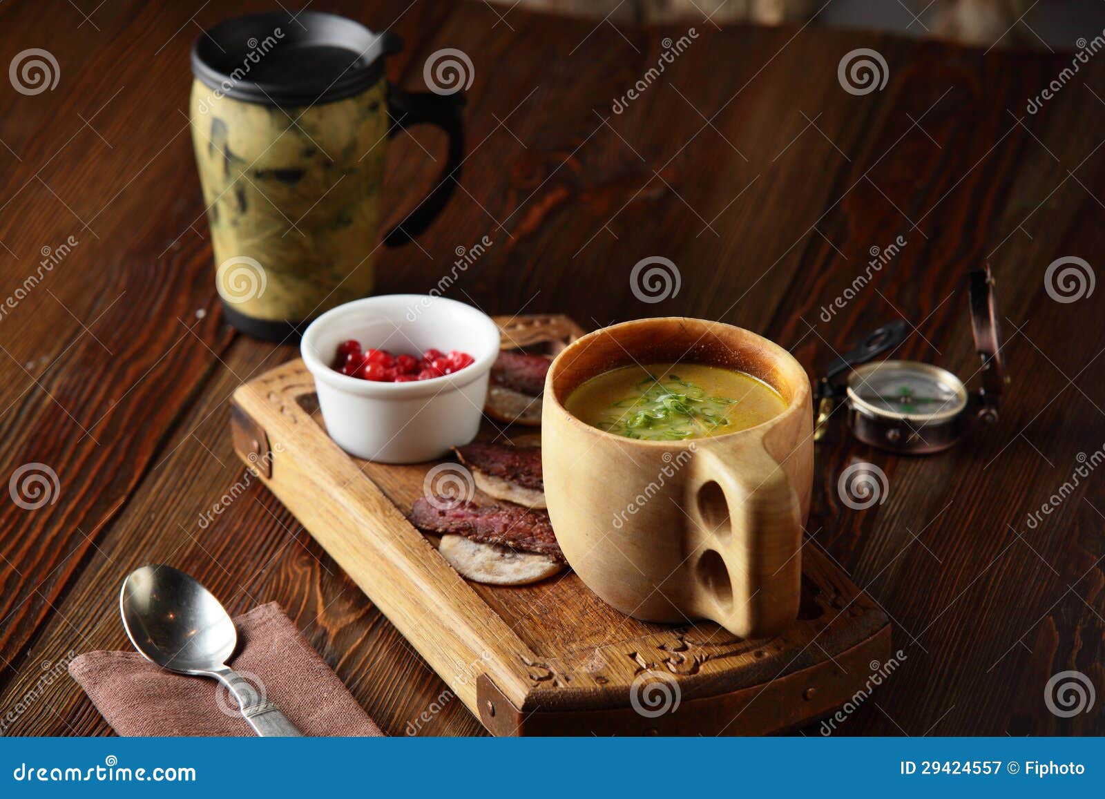 Tasty and Fresh European Soup Stock Image - Image of soup, dish: 29424557