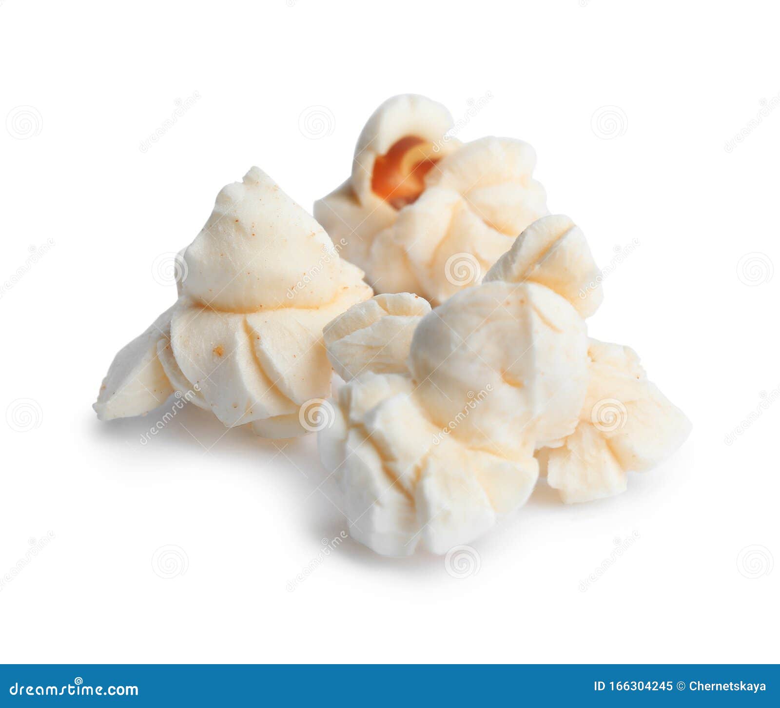 Tasty Fresh Pop Corn Isolated Stock Image - Image of cooked, fast ...