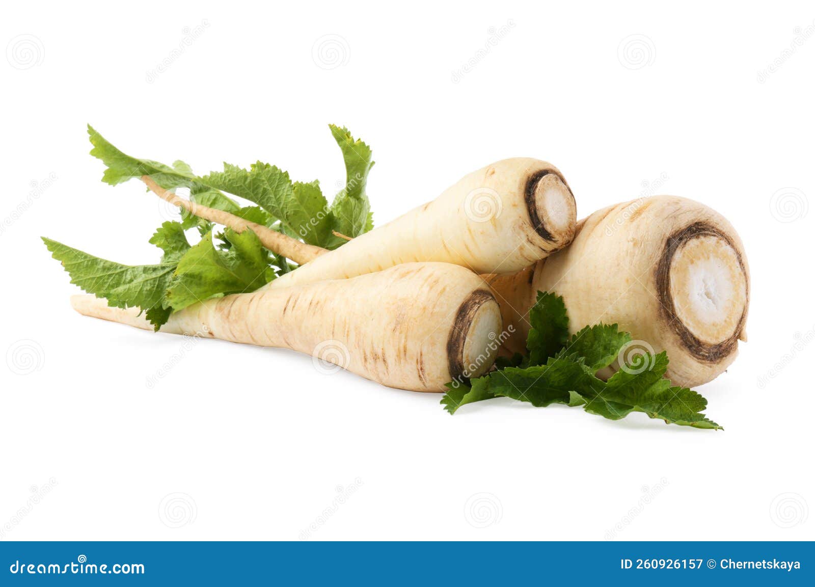 Tasty Fresh Ripe Parsnips on White Background Stock Image - Image of ...