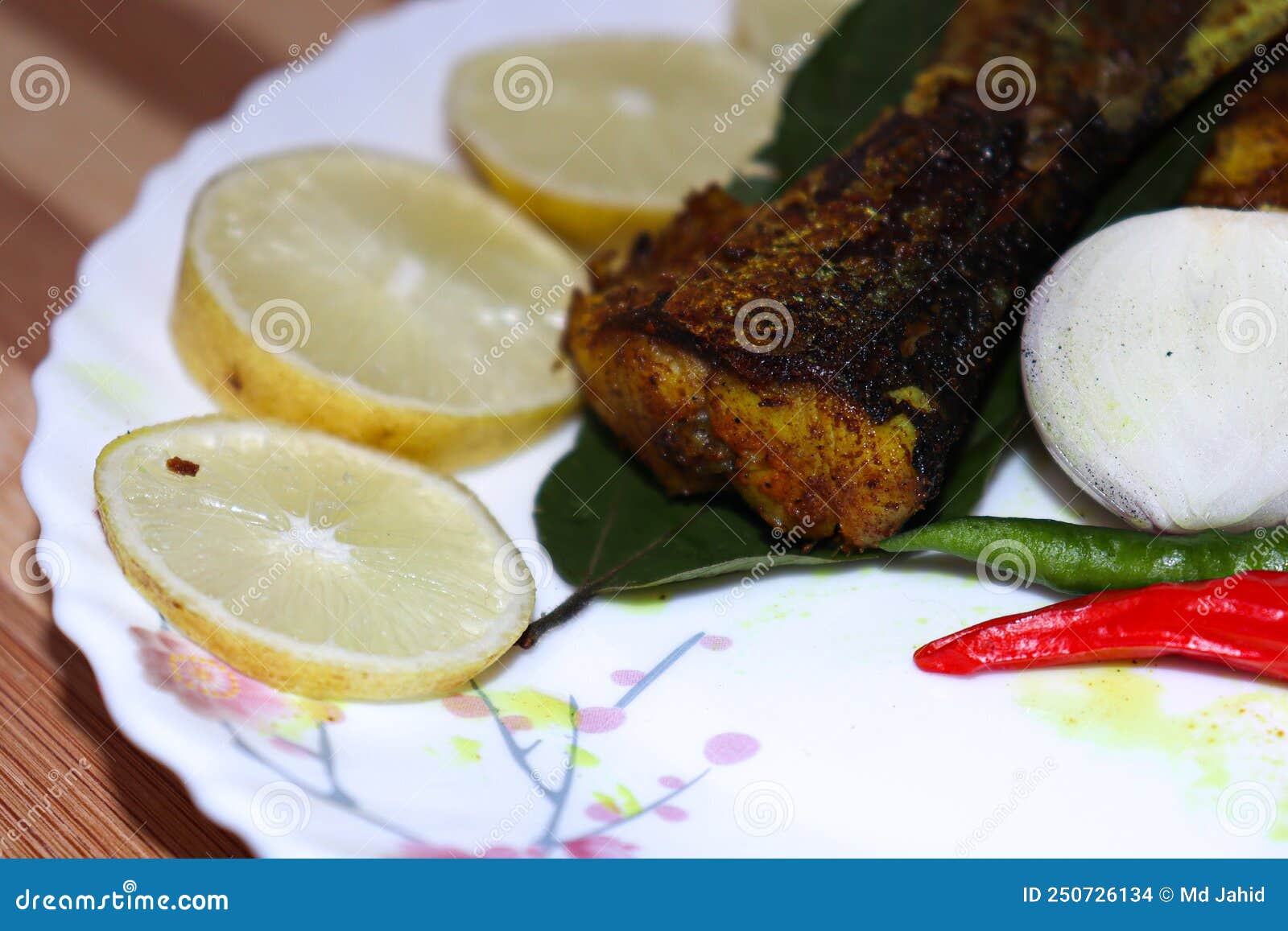 Fried Hilsa Fish on Kitchen Stock Photo - Image of bengal, cookery ...
