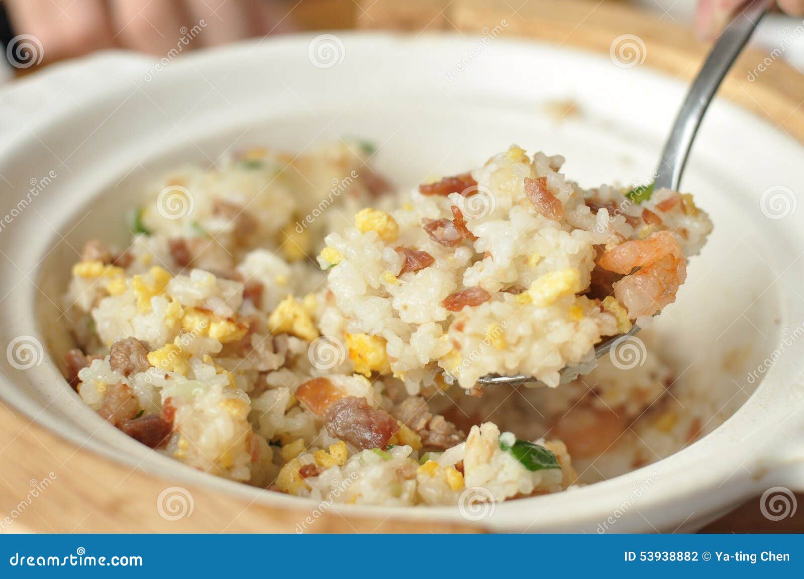 Tasty fried rice stock photo. Image of healthy, bean - 53938882