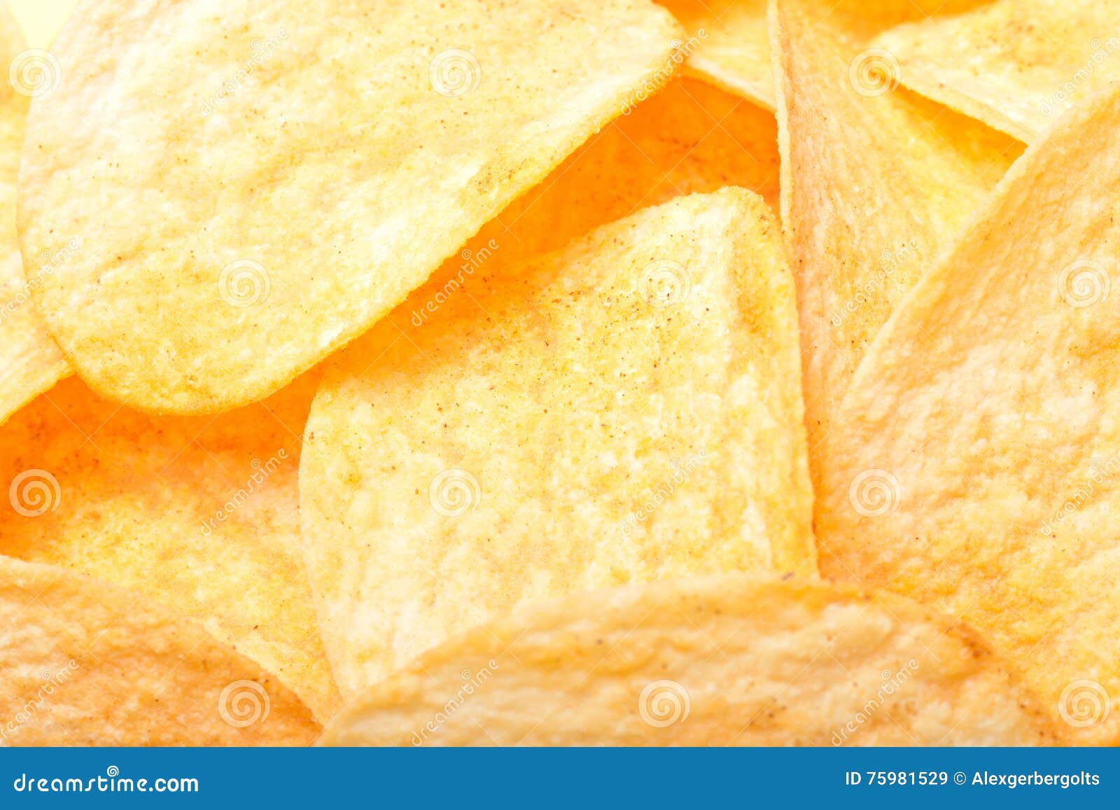Tasty Gold Potato Chips Background Stock Image - Image of lunch, paty ...