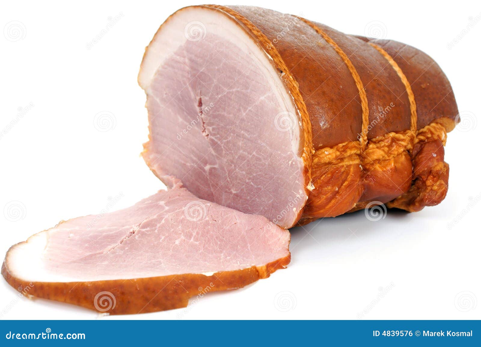 Tasty ham stock photo. Image of nutrition, tasty, meal - 4839576