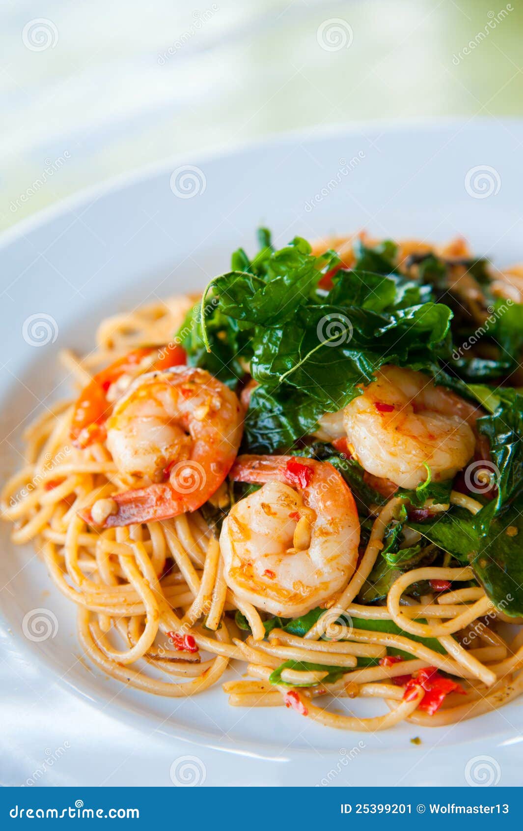 Tasty Hot and Spicy Spaghetti Stock Image - Image of diet, close: 25399201