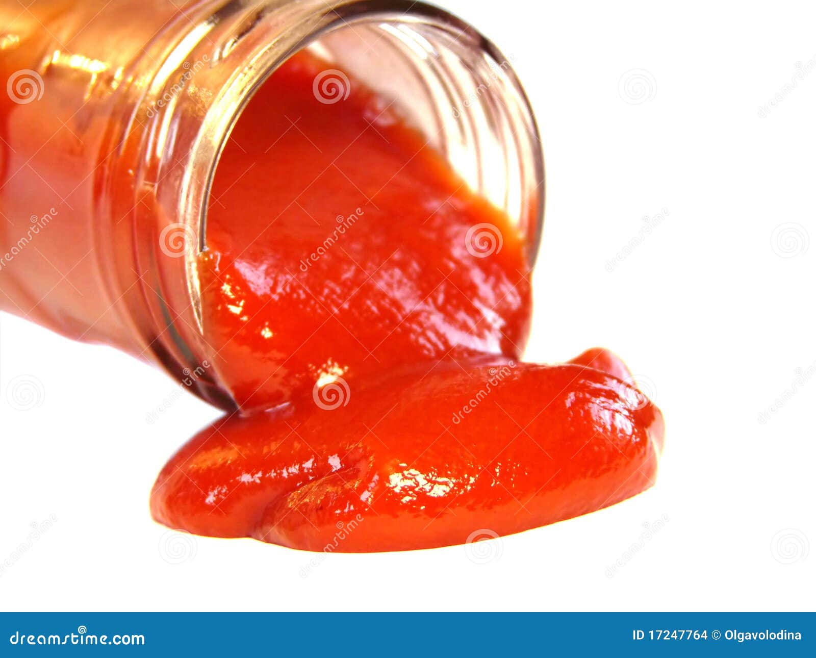 Tasty Ketchup Flowing Out of the Bottle Stock Photo - Image of ketchup ...