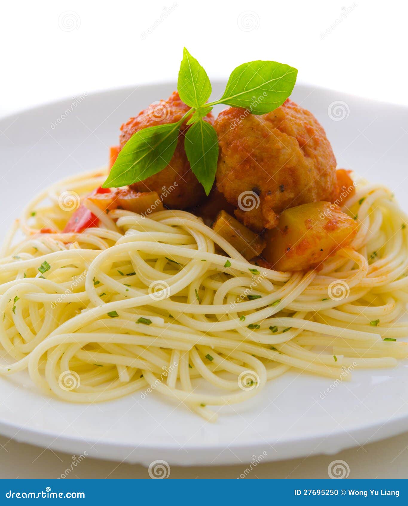 Tasty looking spaghetti stock photo. Image of cuisine - 27695250
