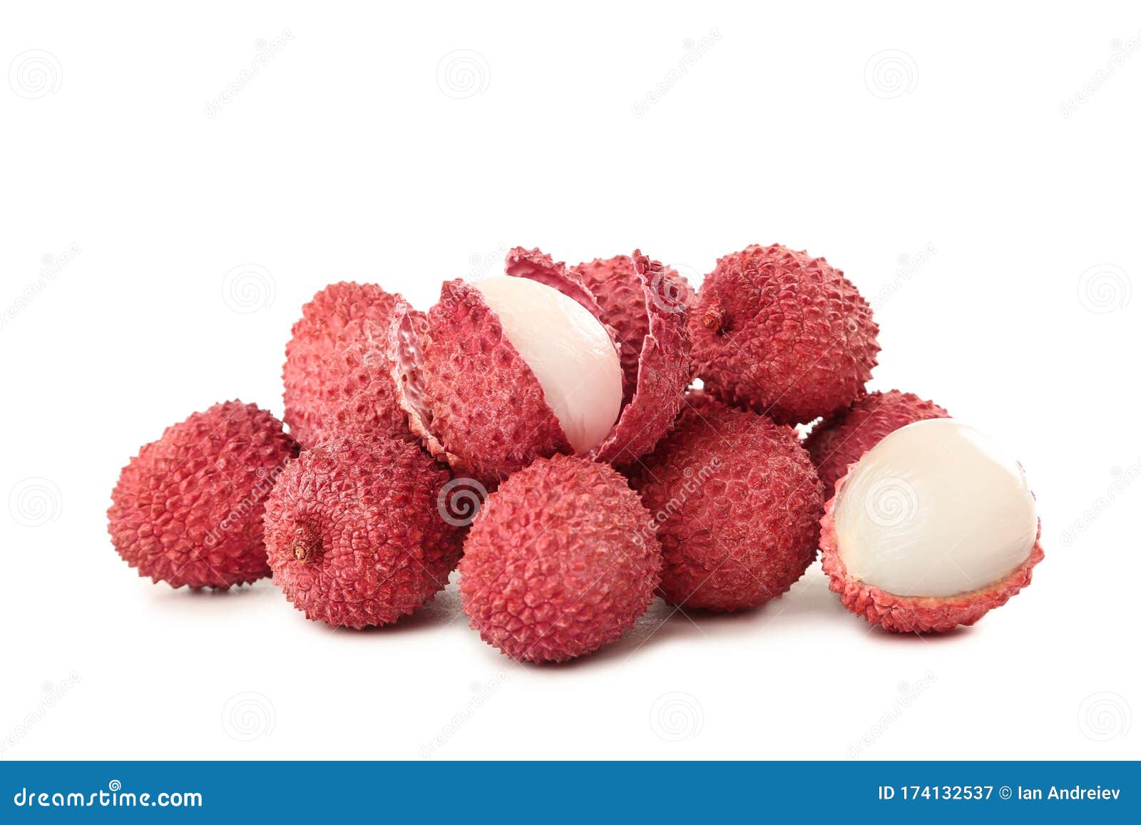 Tasty lychee stock image. Image of food, ingredient - 174132537