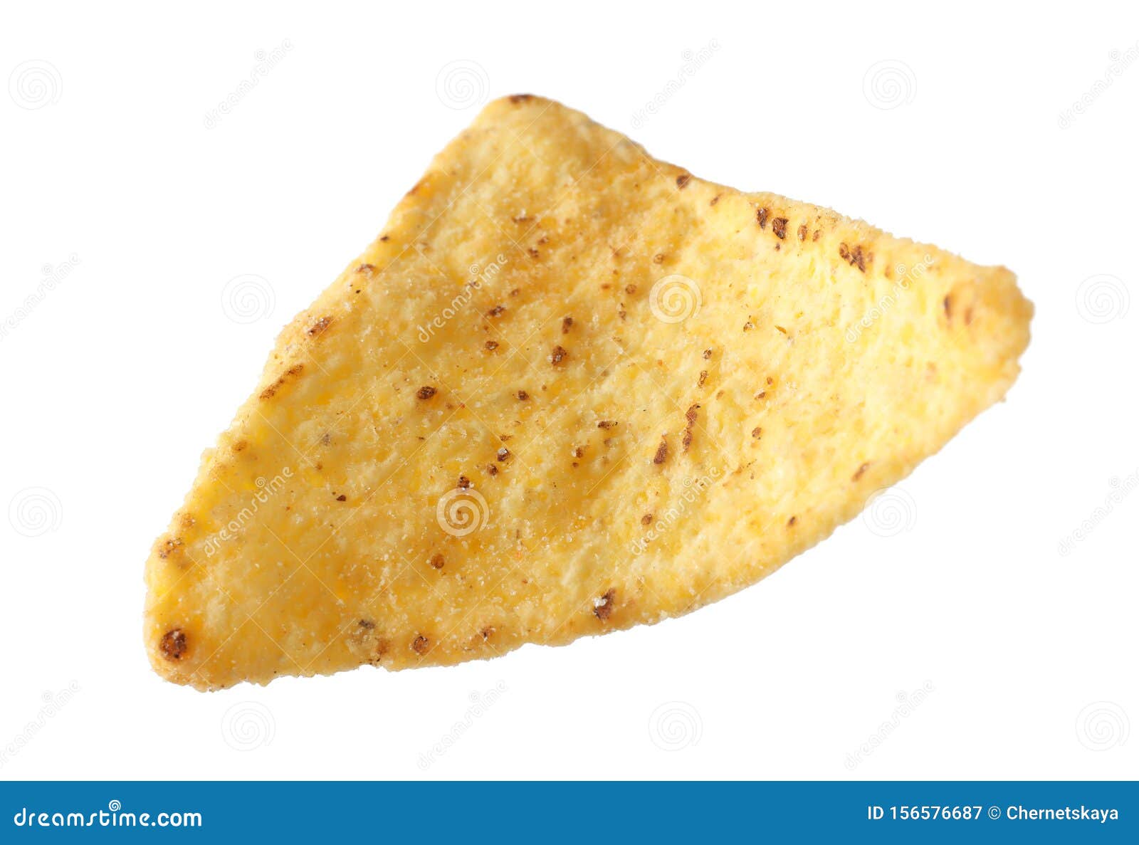 Tasty Mexican Nacho Chip on White Stock Image - Image of meal, snack ...