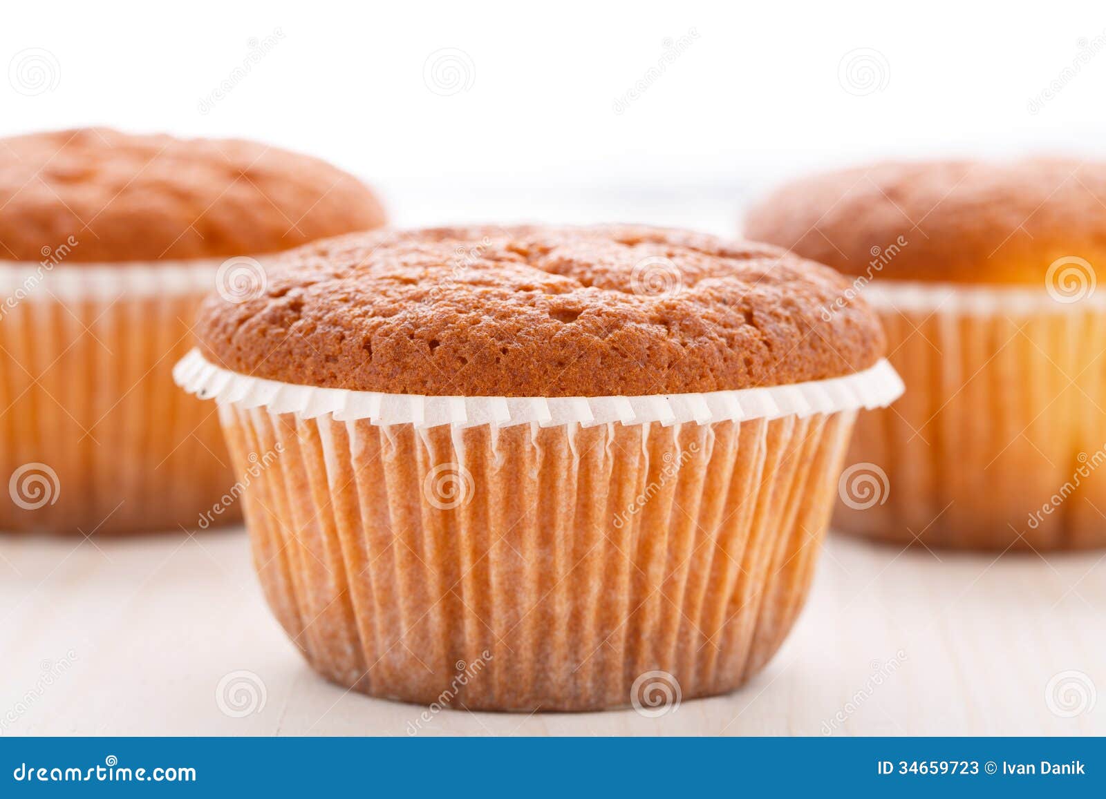Tasty muffin cakes stock image. Image of celebration - 34659723