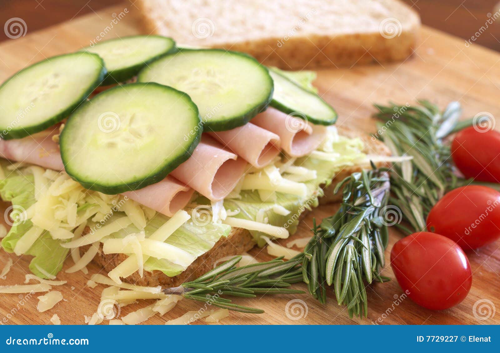 Open Sandwich Royalty-Free Stock Photography | CartoonDealer.com #18089177