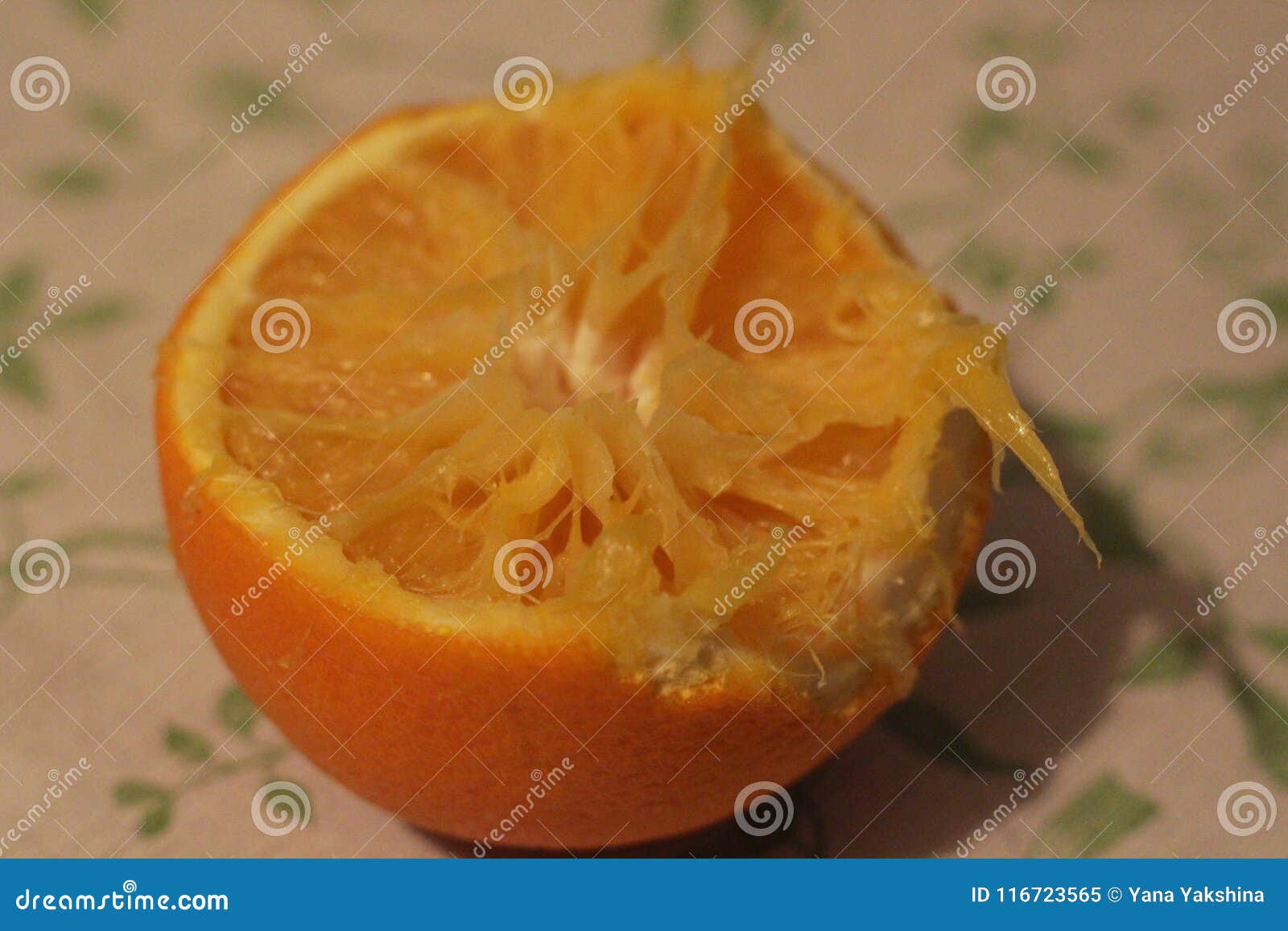 A Tasty Orange on the Table Stock Image - Image of orange, table: 116723565