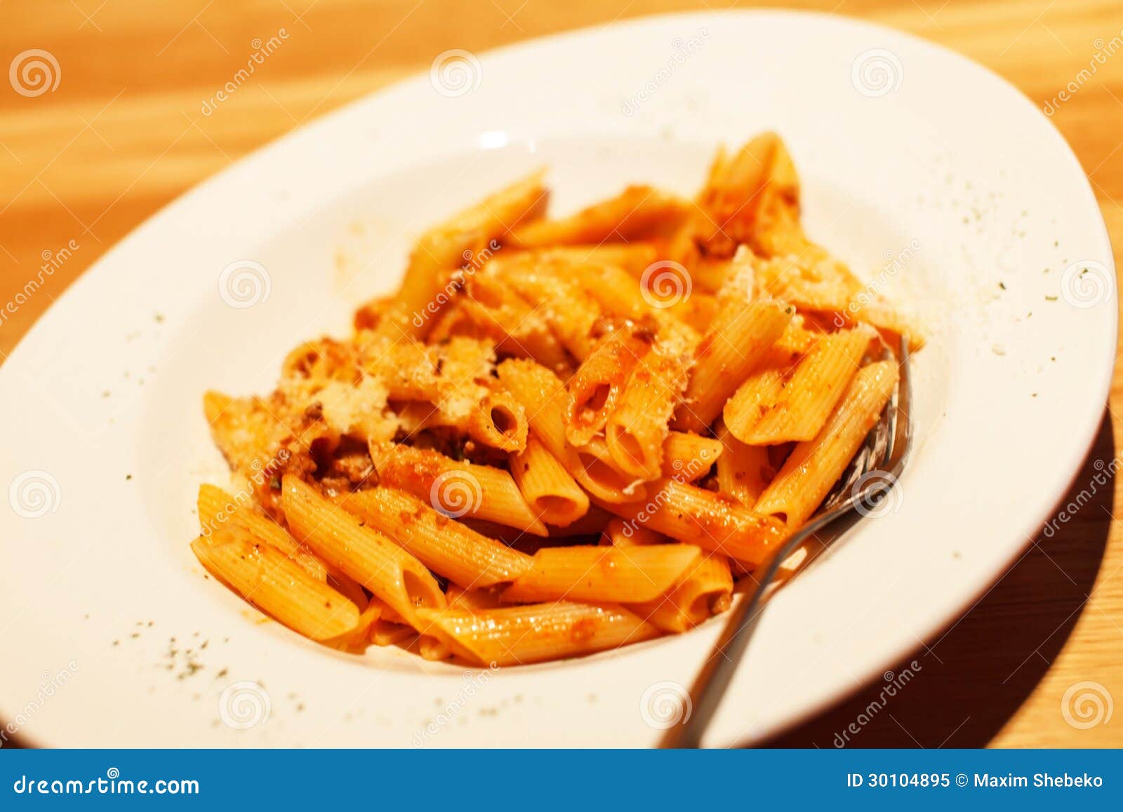 Tasty pasta stock image. Image of food, high, plate, italian - 30104895