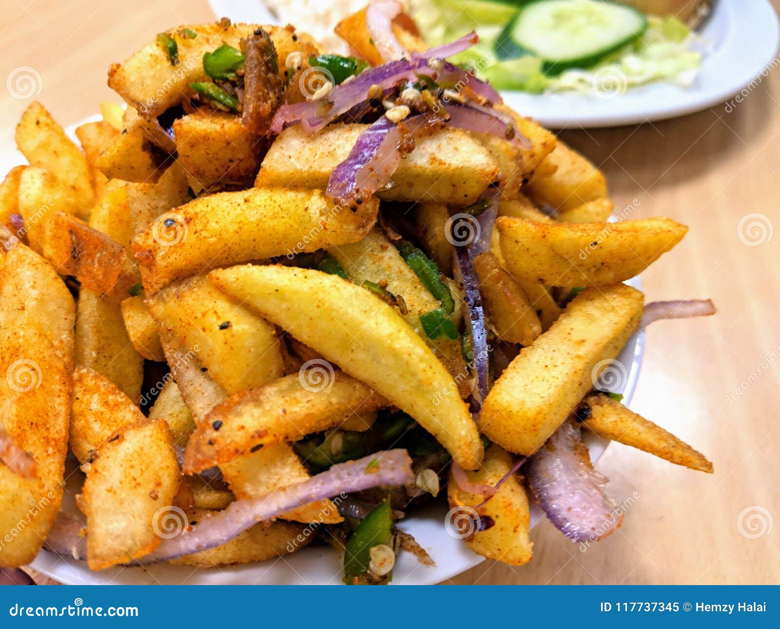 Chilli chips stock image. Image of peri, chilli, masala - 117737345