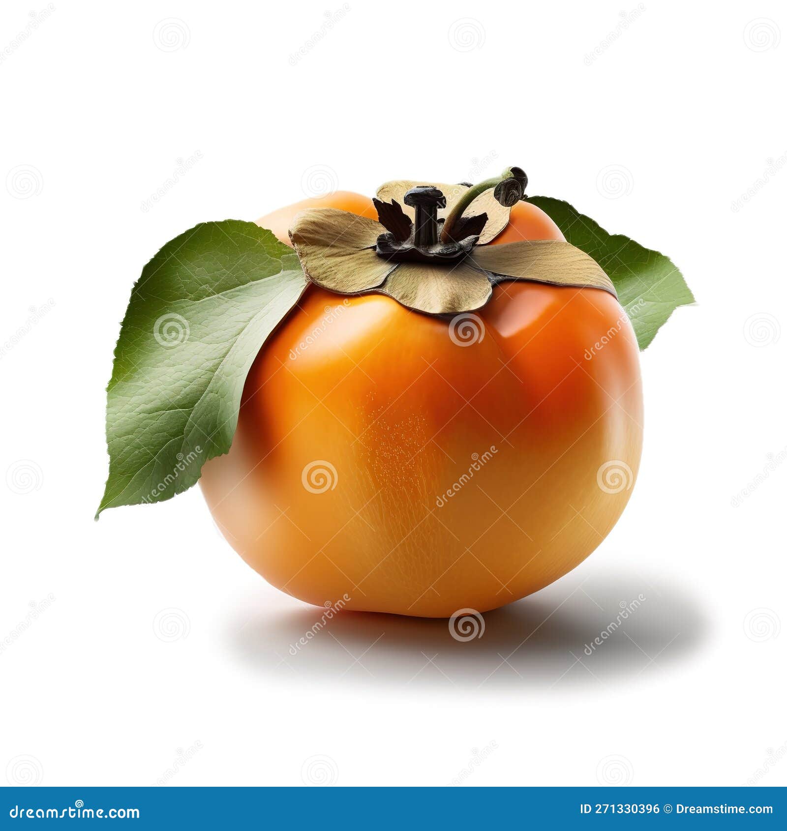 Kaki Fruit, Icon Vector Illustration | CartoonDealer.com #261070246