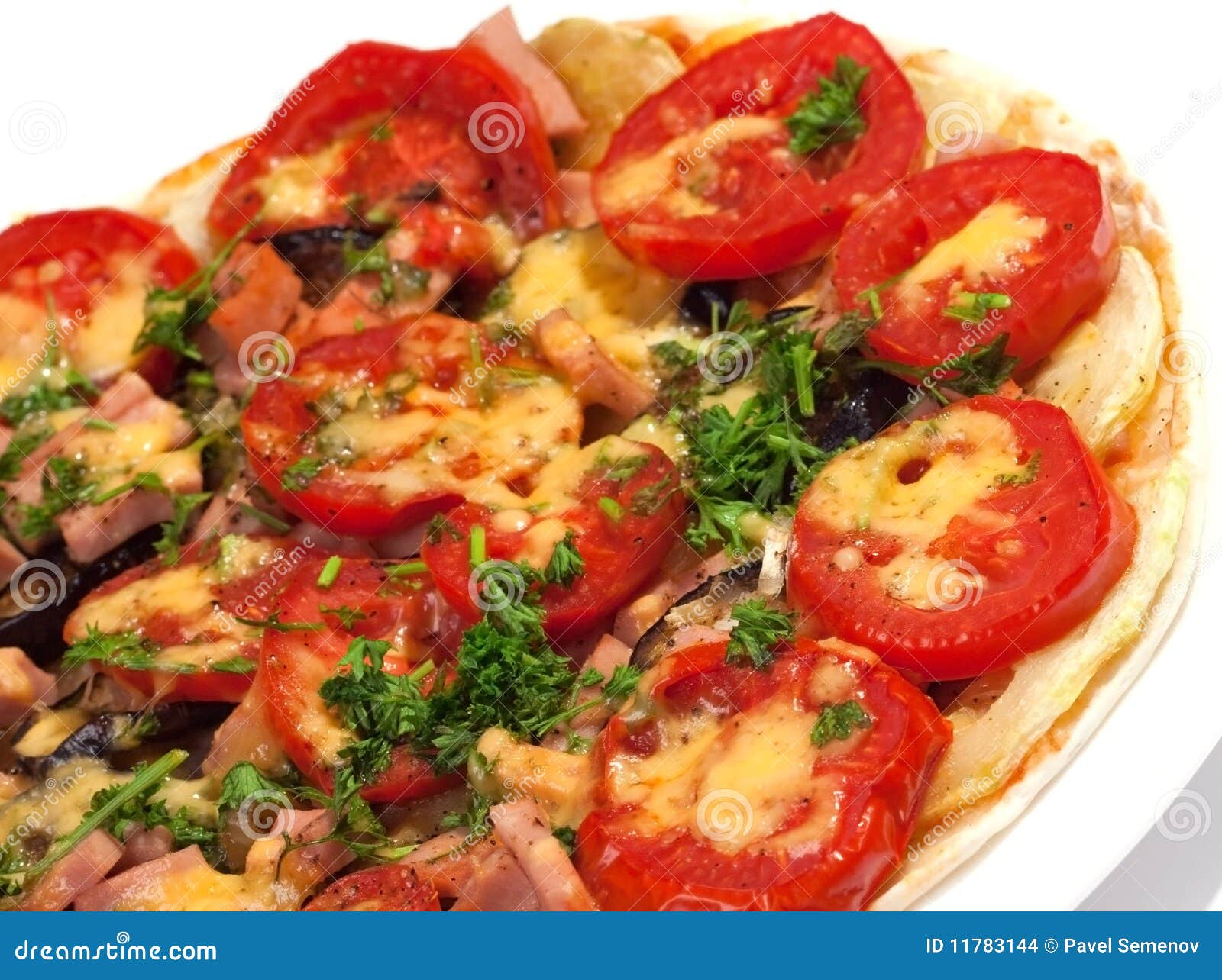 Tasty pizza stock photo. Image of bite, delivery, calories - 11783144