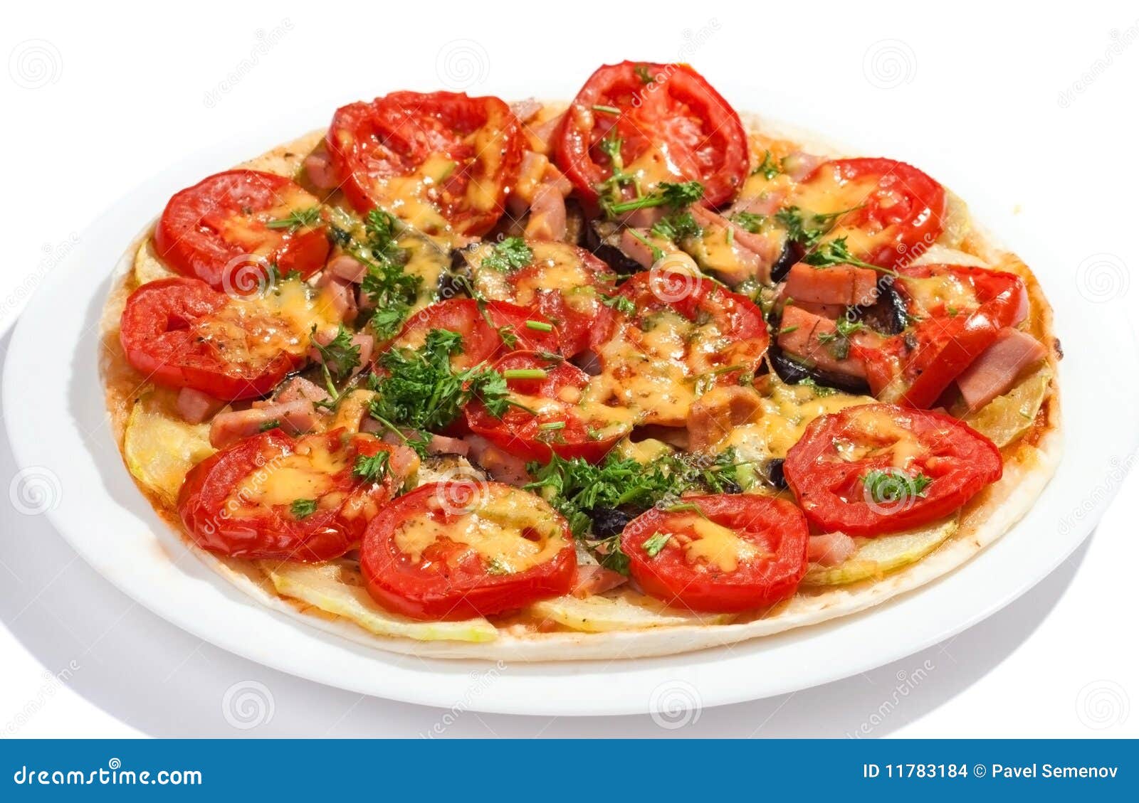 Tasty pizza stock photo. Image of delivery, pepperoni - 11783184