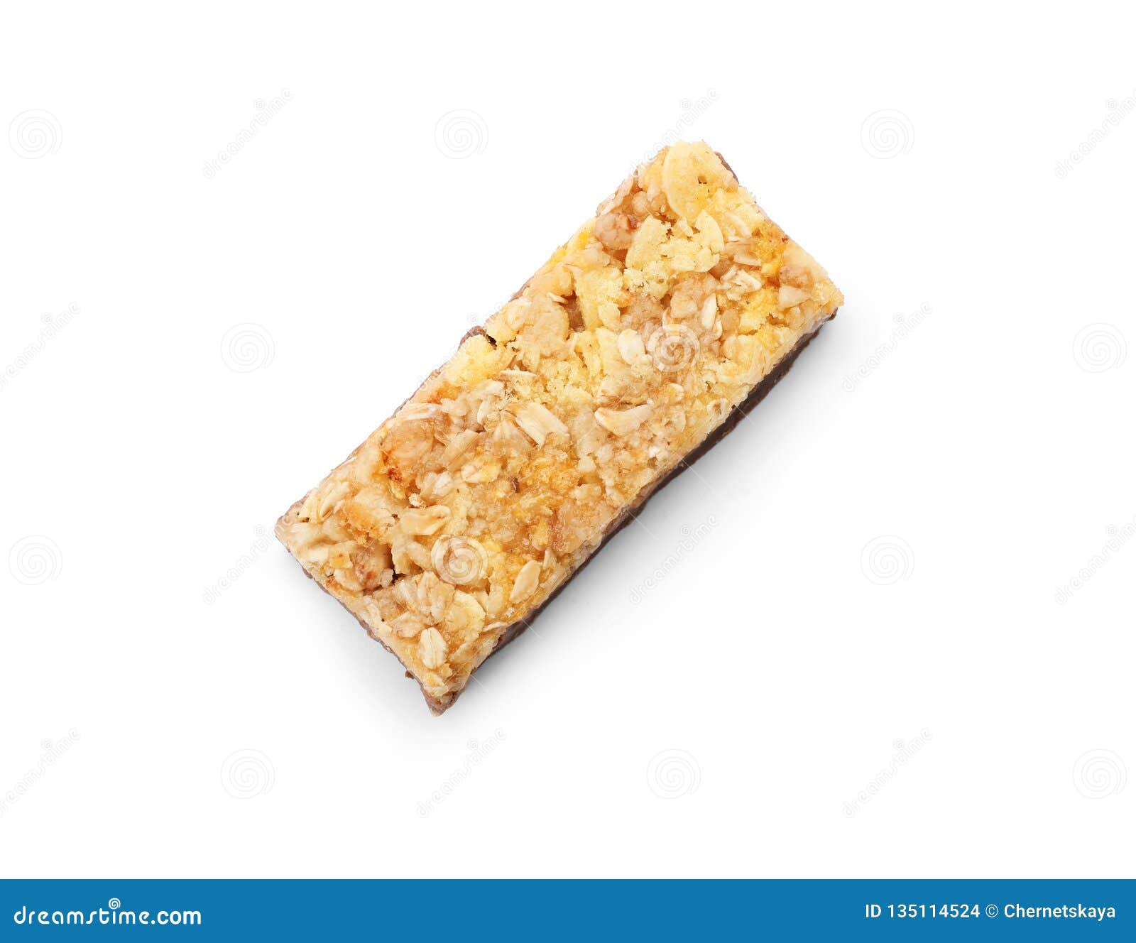 Tasty Protein Bar on White Background Stock Photo - Image of ingredient ...