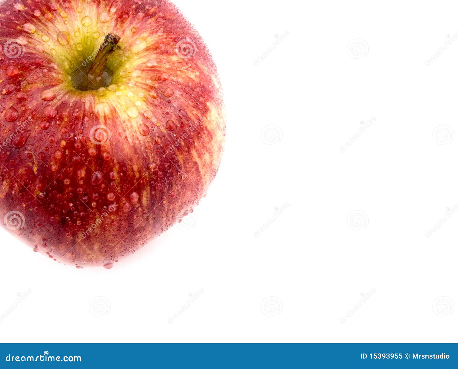 Tasty red apple stock image. Image of produce, healthy - 15393955