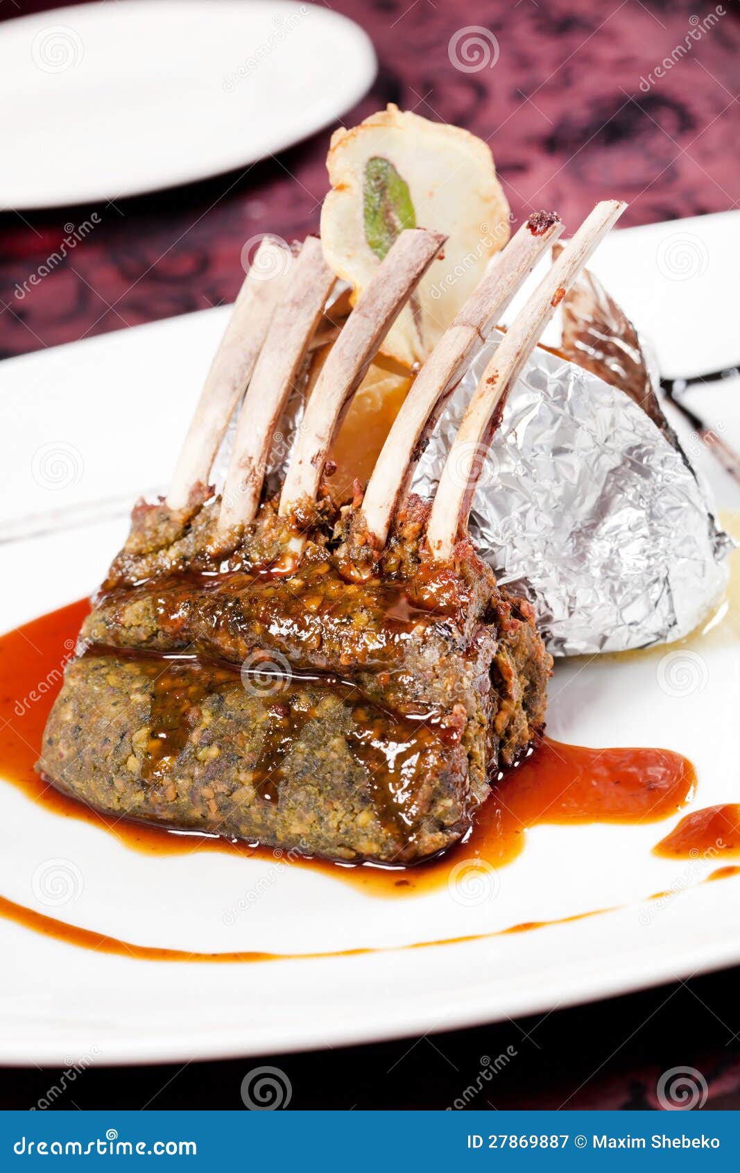 Tasty ribs stock image. Image of delicious, pork, dining - 27869887