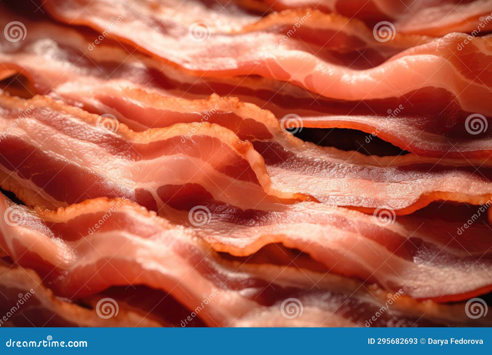 Bacon Texture: Translucent Resin Waves On White Background Royalty-Free ...