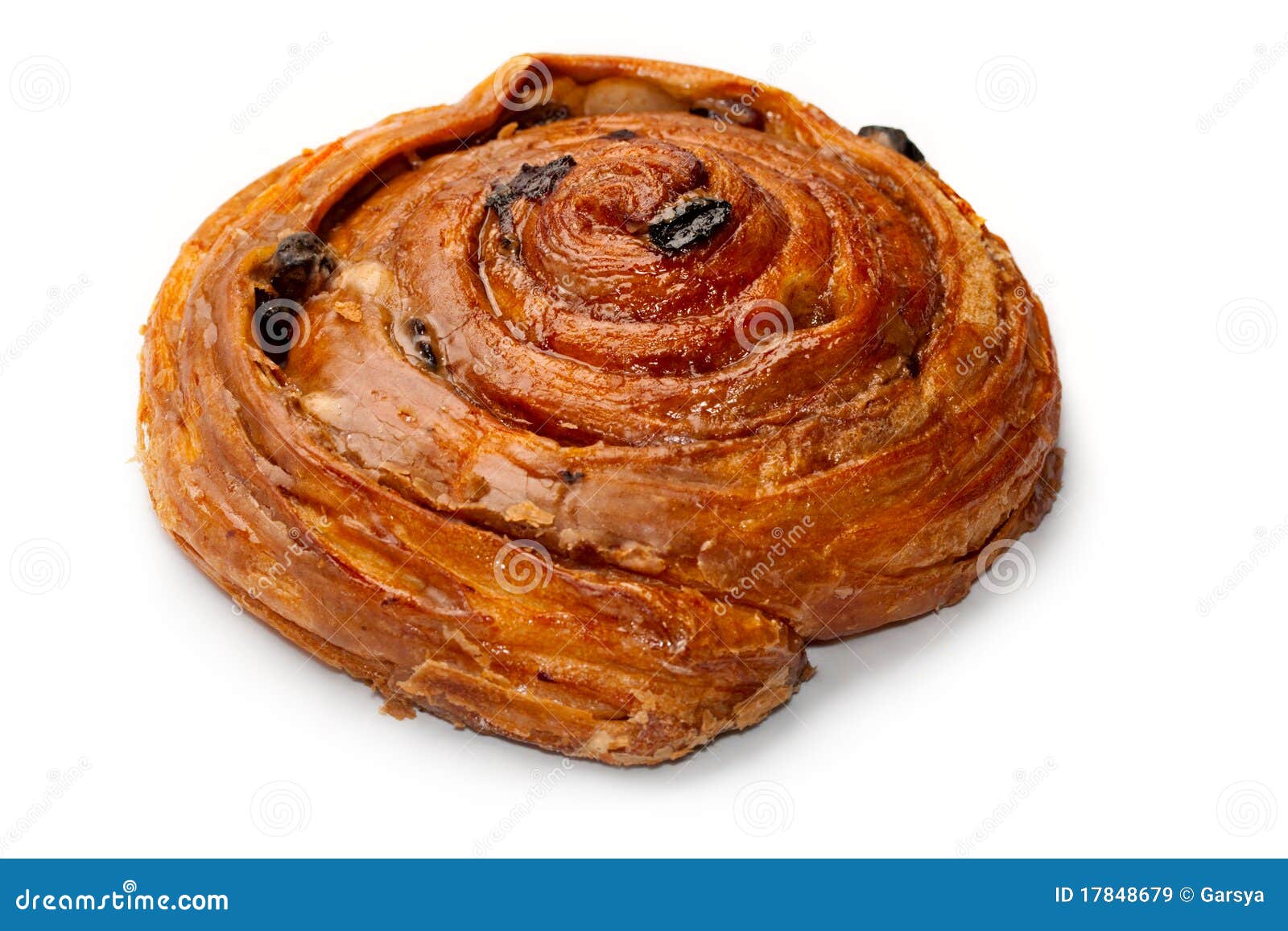 Tasty roll stock image. Image of fruit, danish, refreshment - 17848679